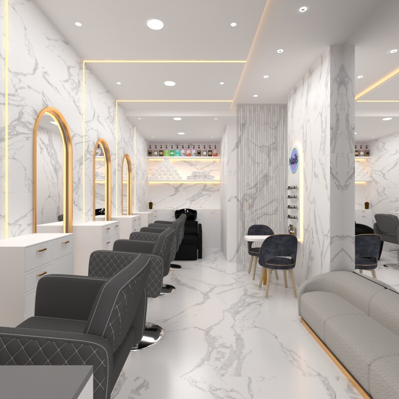 ArtStation - Luxury Salon