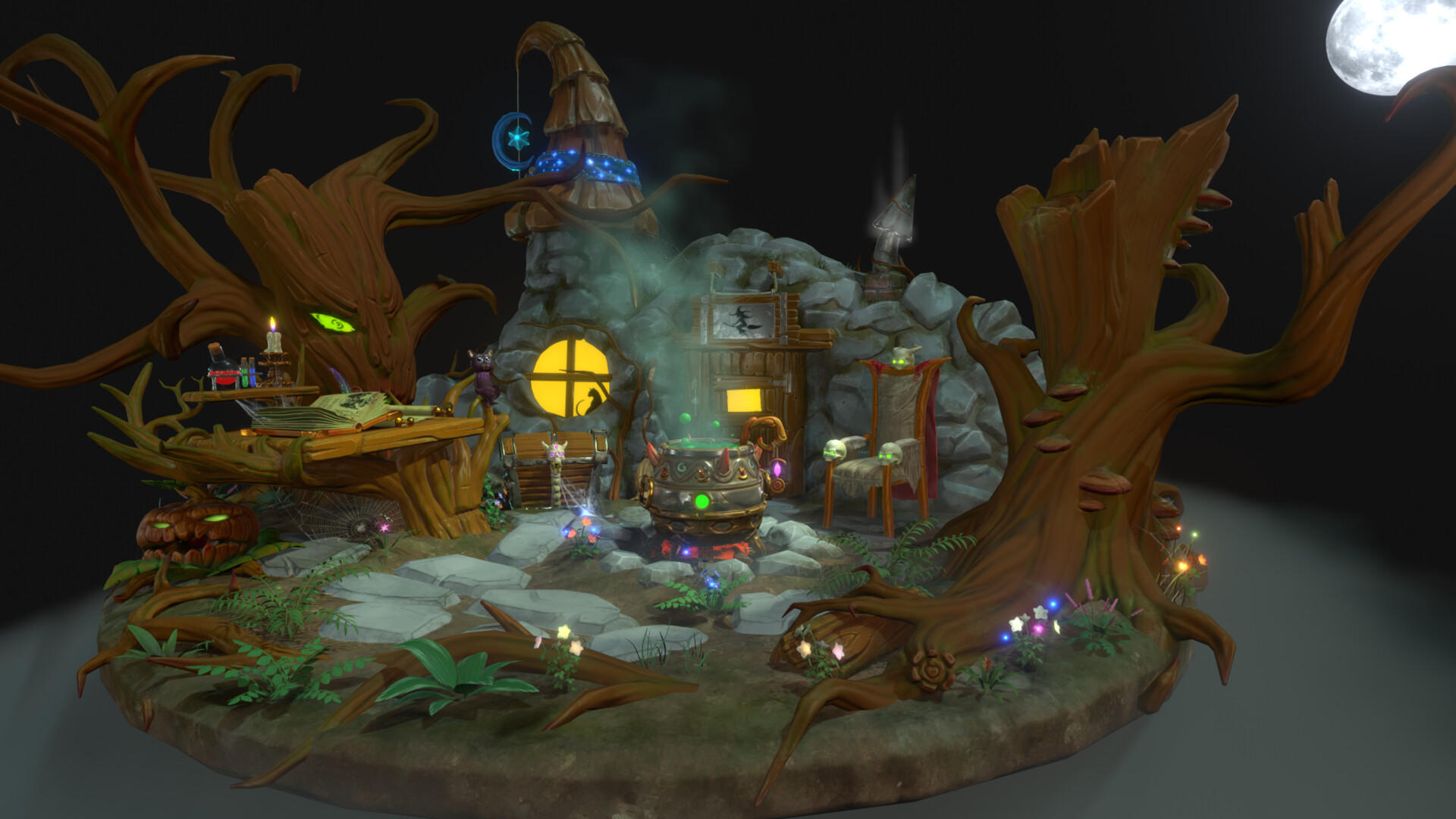 ArtStation - Witch's house