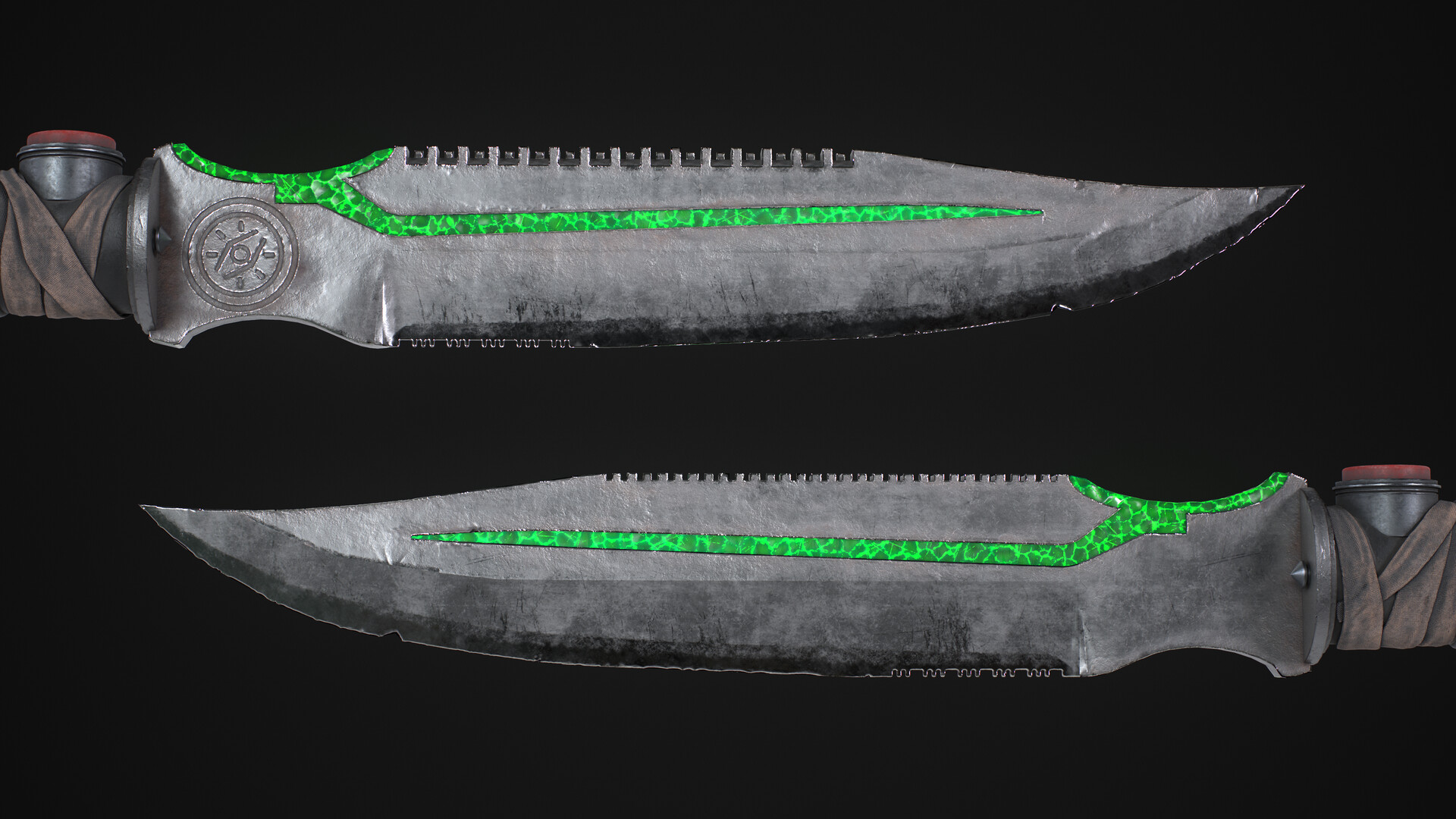 Ruslan Ibrahimov - Knife in the style of Post-Apocalypse