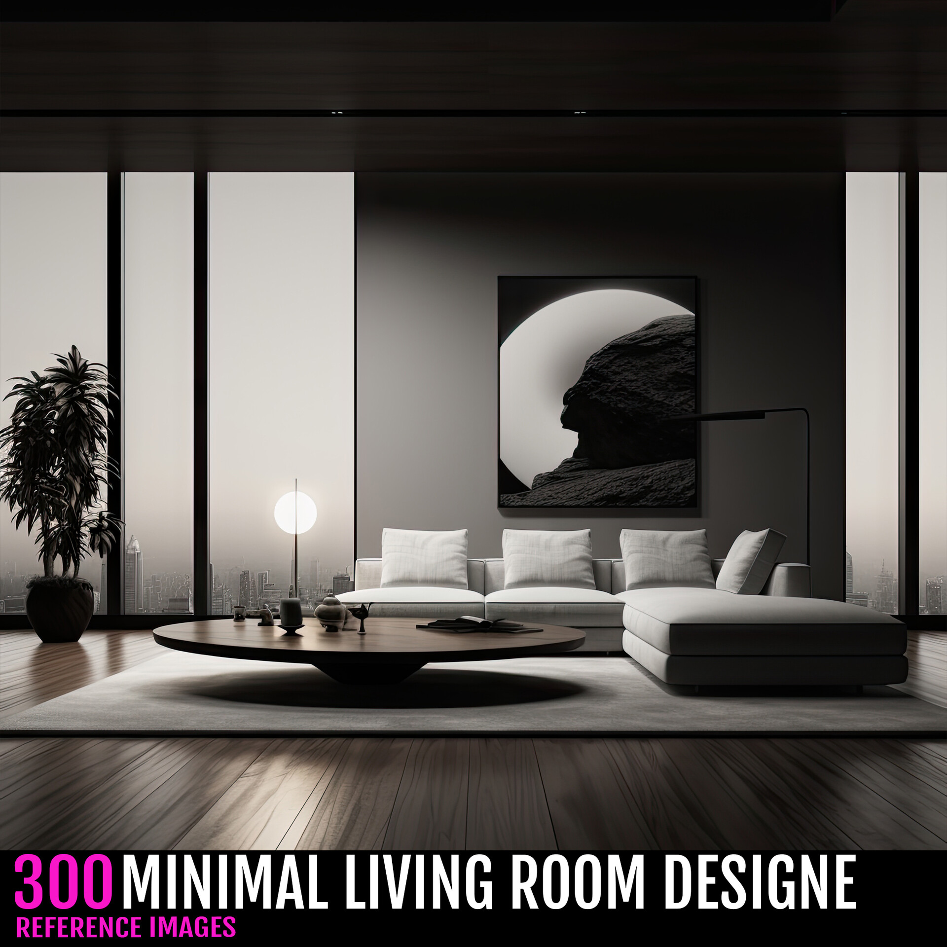 ArtStation - 300 MINIMAL LIVING ROOM
