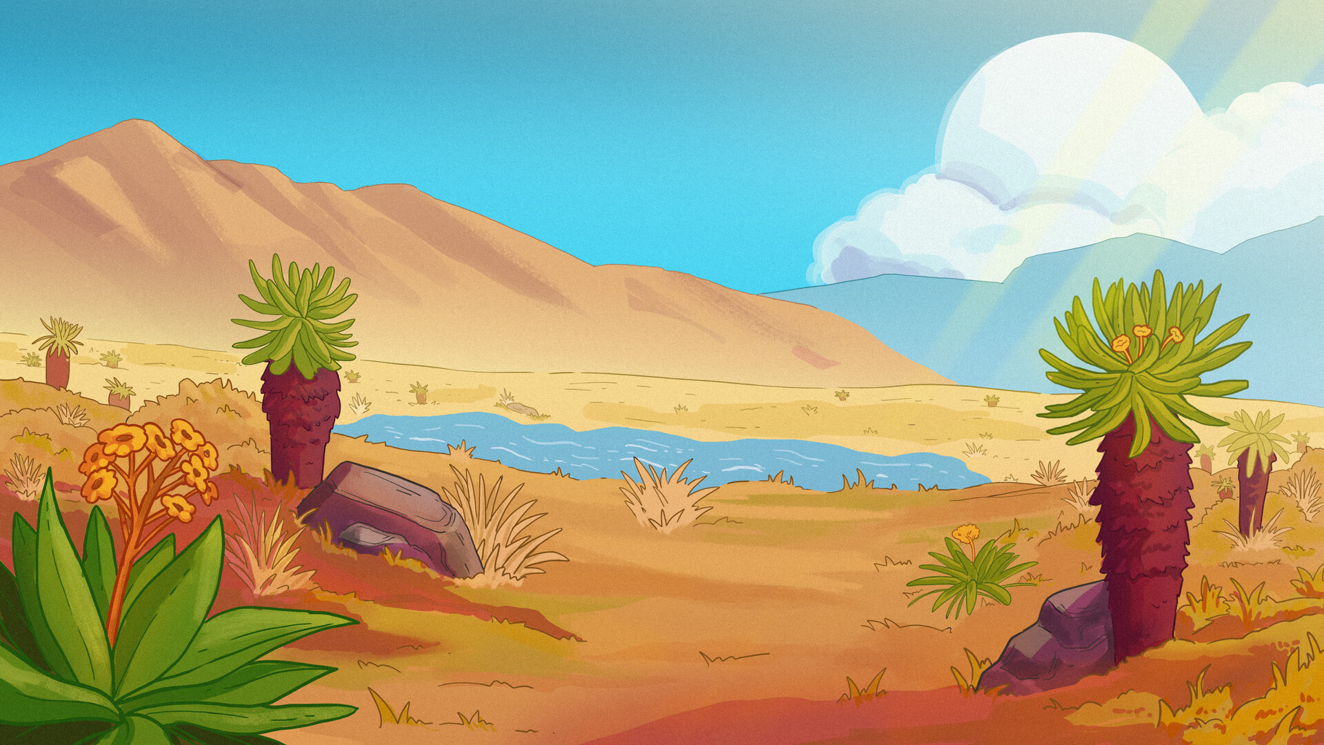 ArtStation - Paramo Background