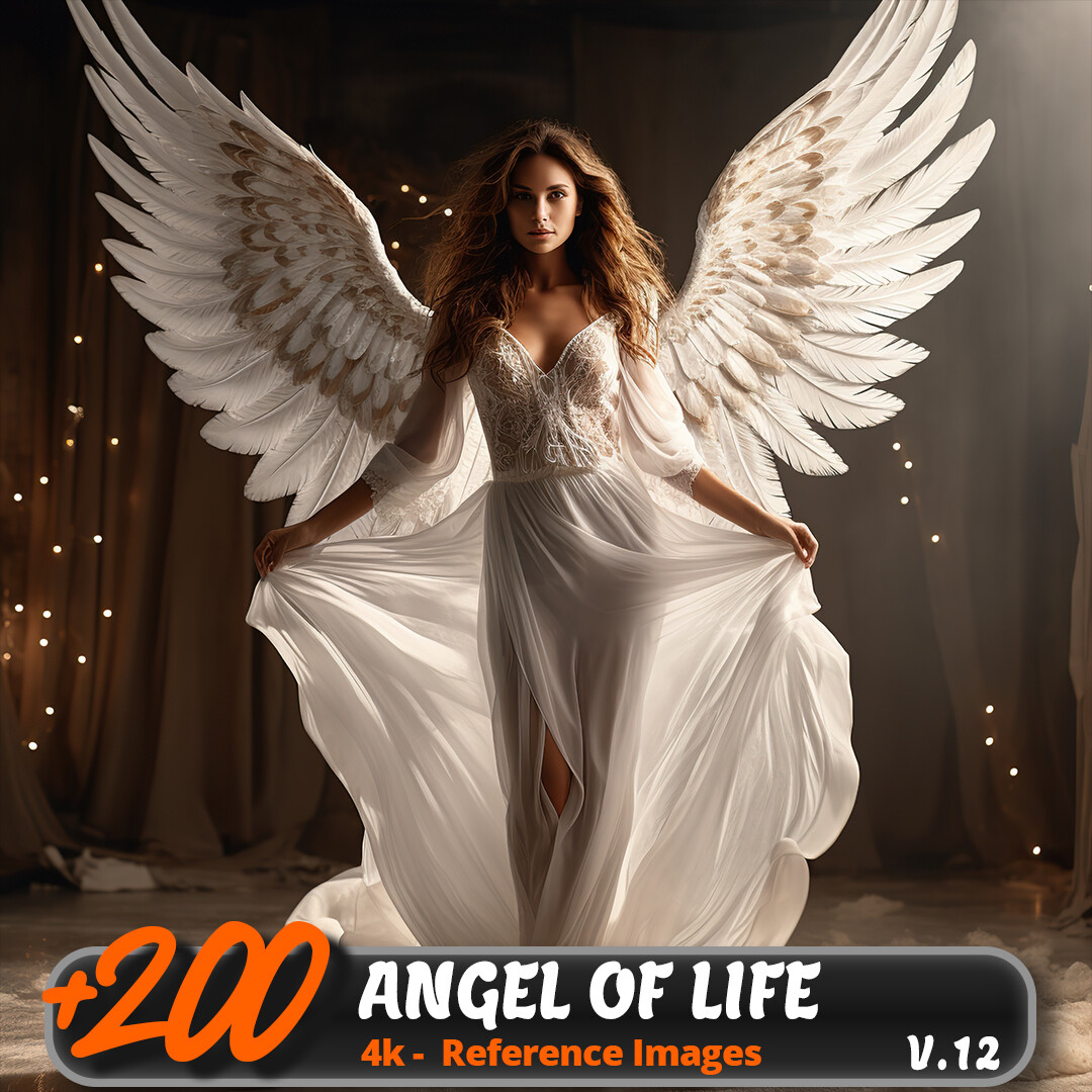 ArtStation - ANGEL OF LIFE VOL. 12/ 4K/ Reference Image