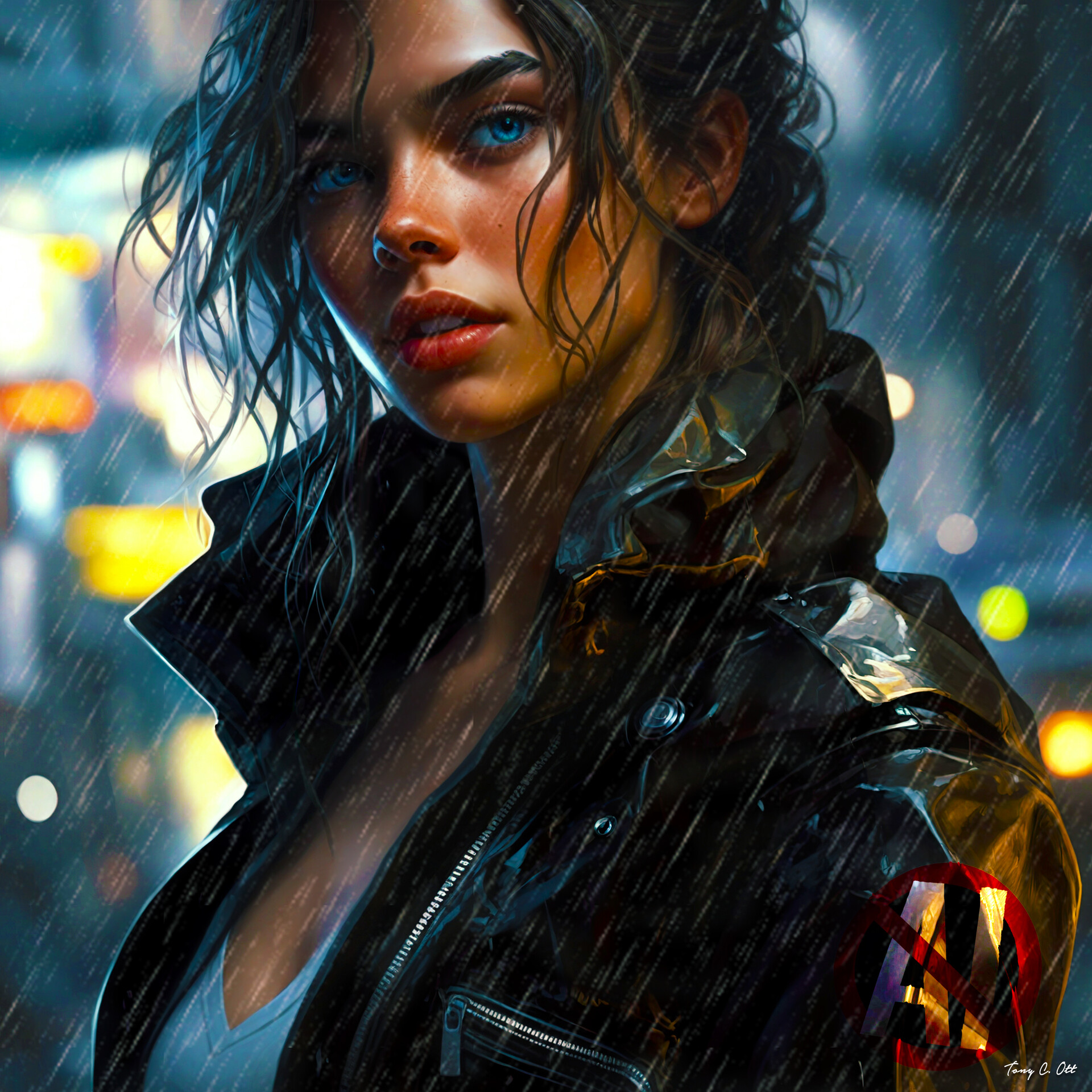 ArtStation - Rain Girl