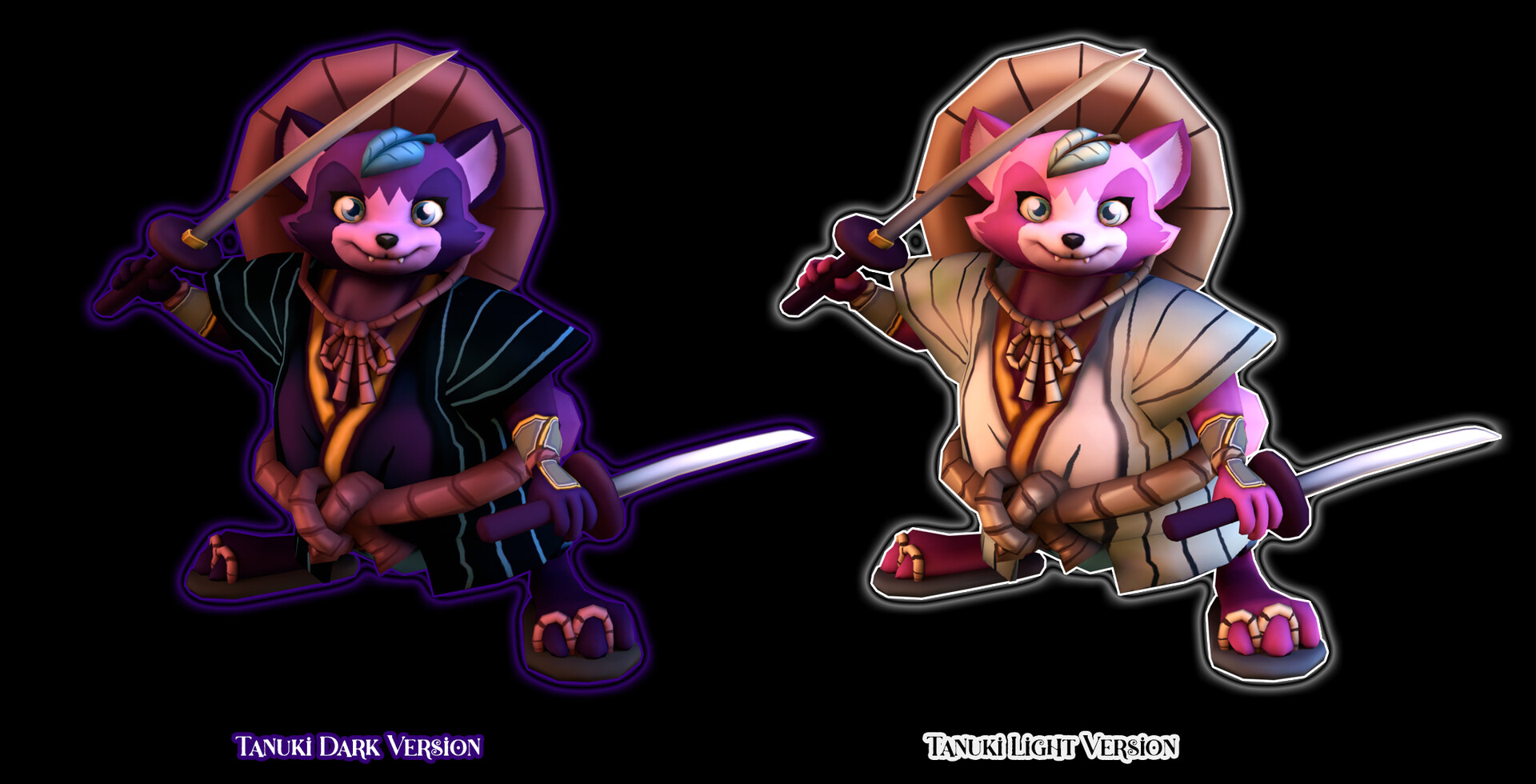 Nattgica - Natalia Aguirre - Tanuki Samurai Mature / Mobile Videogame