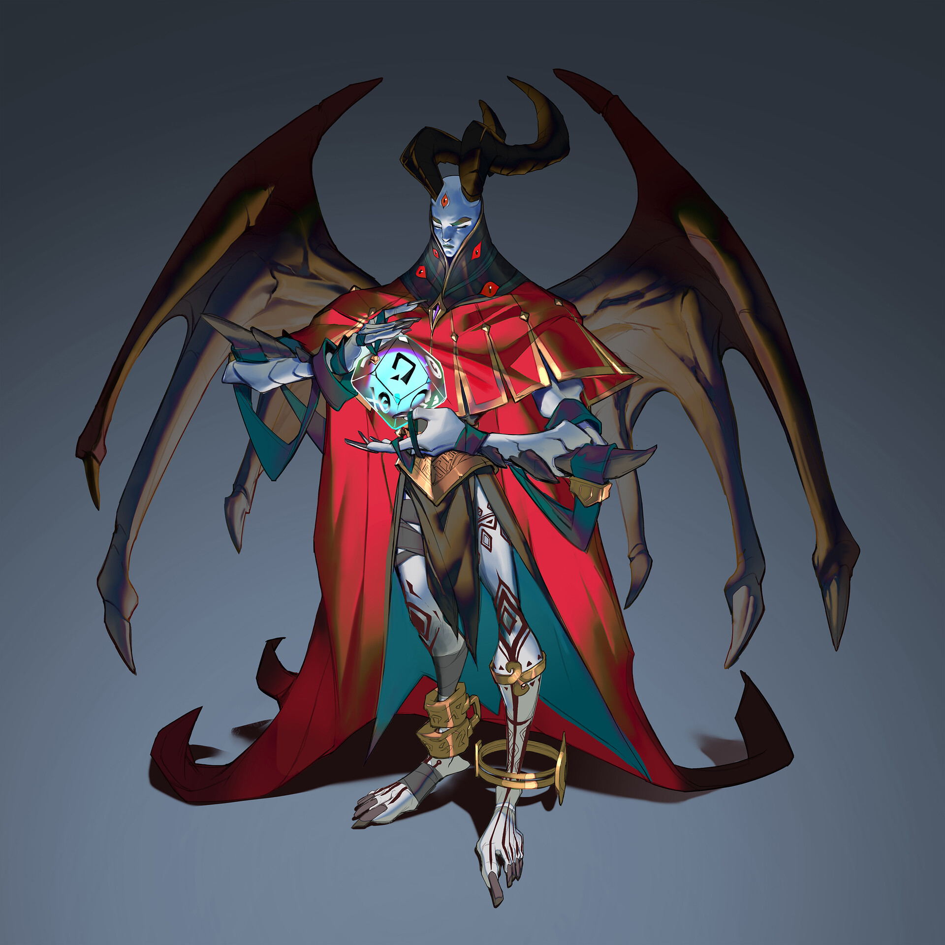 ArtStation - 内比罗斯Nebiros 未选方案细化