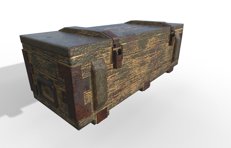 ArtStation - Military Crate