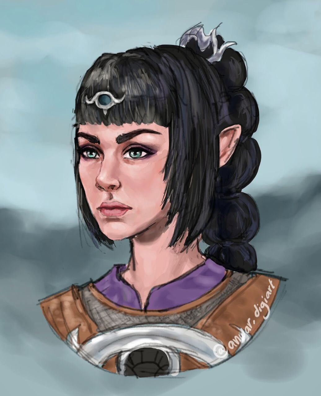 ArtStation - Shadowheart from BG3