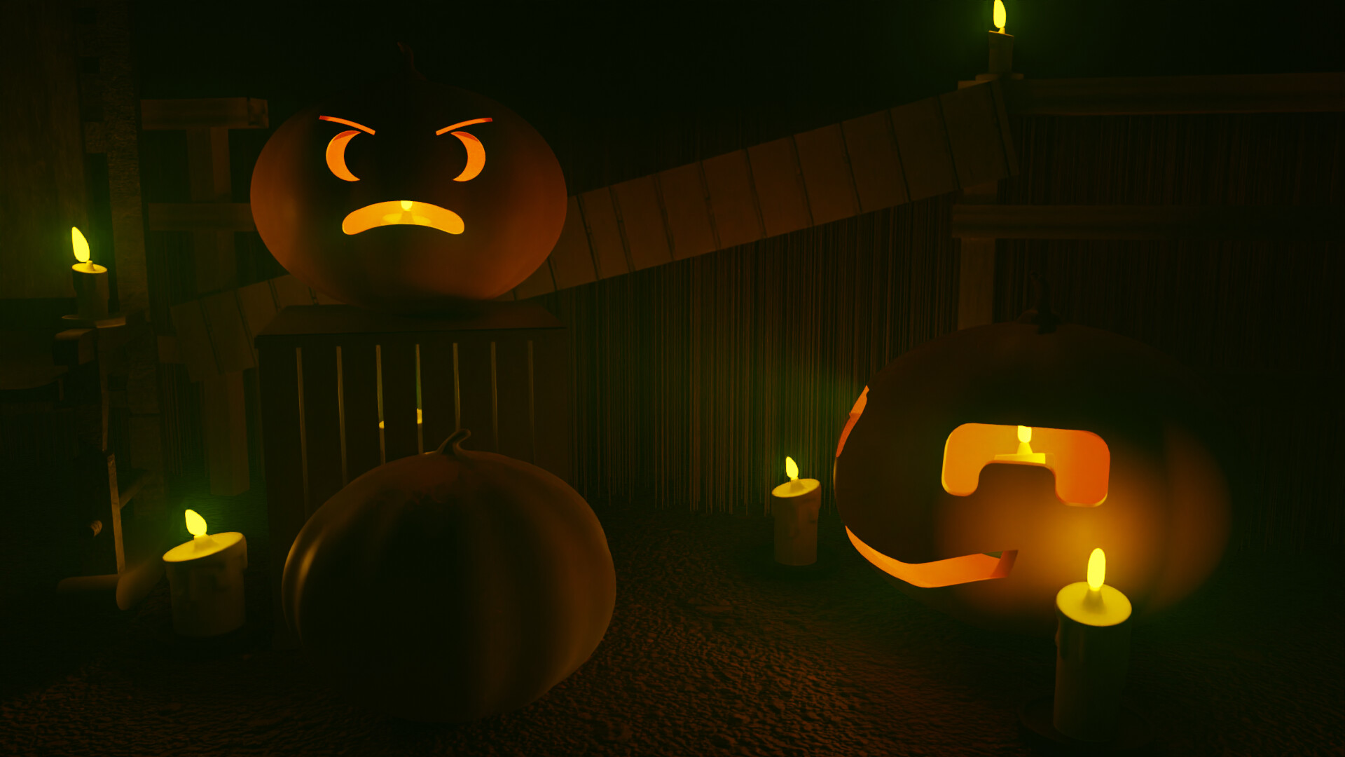 ArtStation - Halloween atmosphere