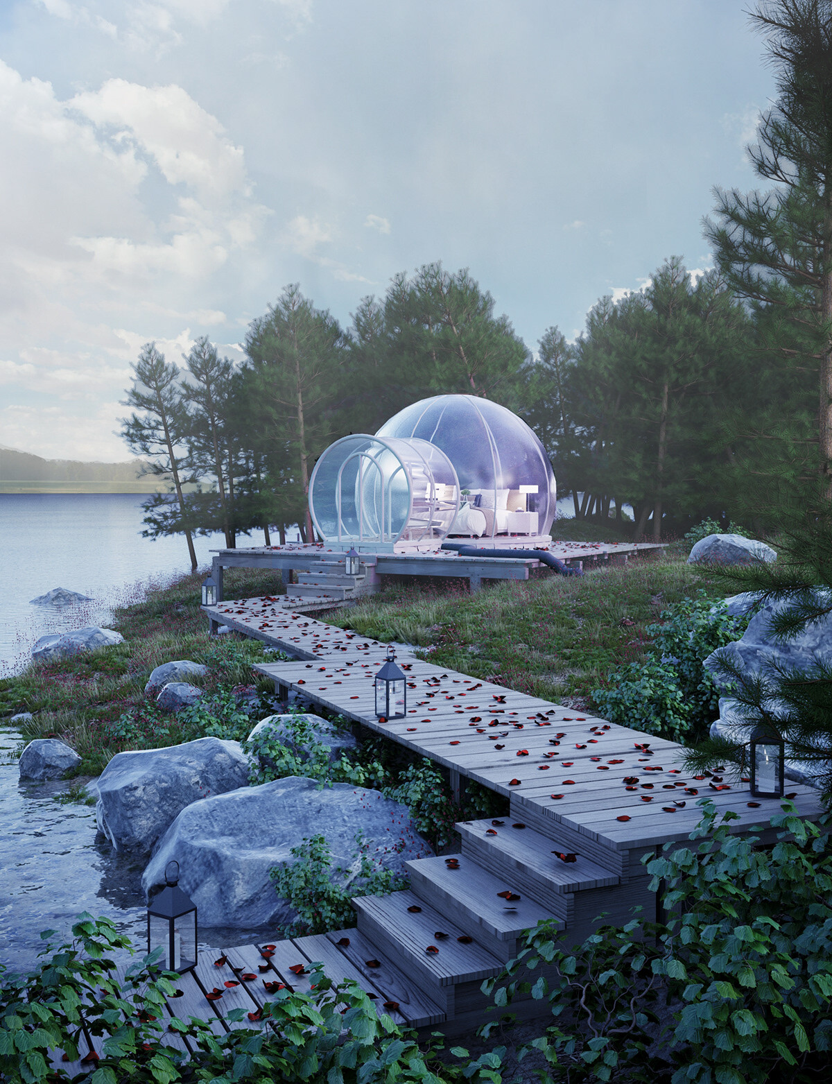 ArtStation - Bubble Hotel