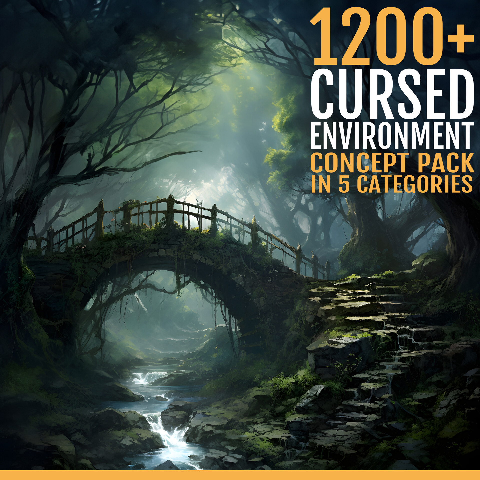 ArtStation - 1200 Cursed Environment