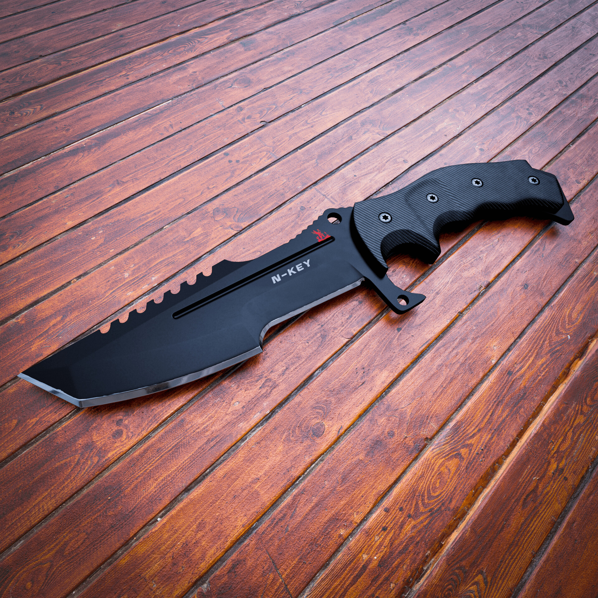 ArtStation - Huntsman knife game-ready asset