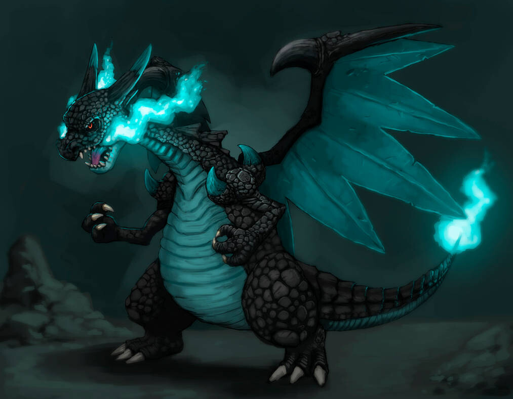ArtStation - Mega Charizard X