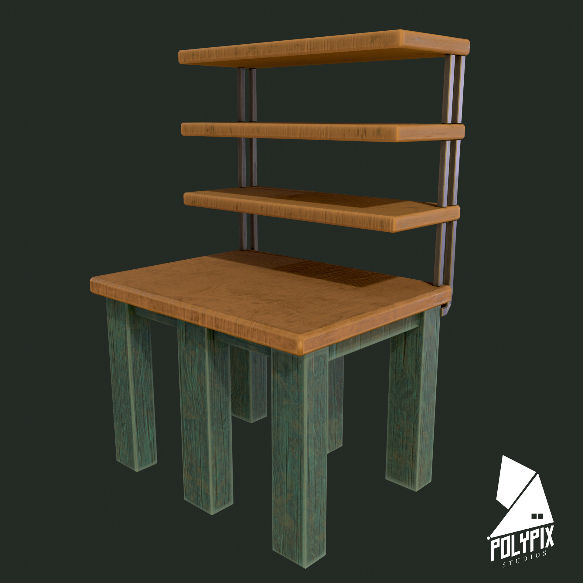 ArtStation - Bar Table_1