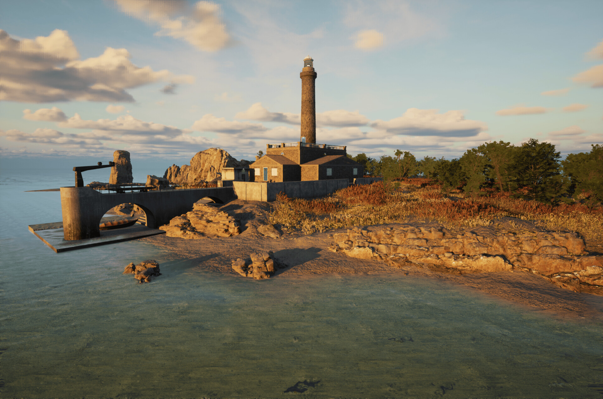 ArtStation - Lighthouse 3D Modular Environment in UE5