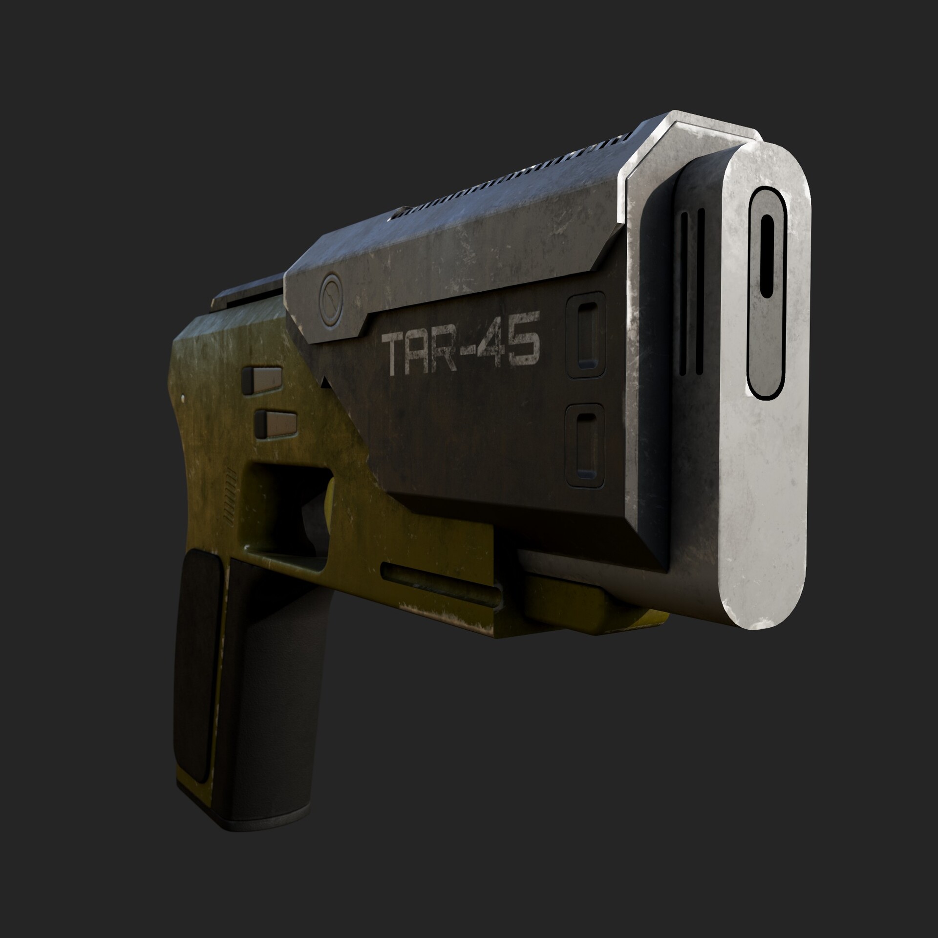ArtStation - Sci-fi Gun TAR-45