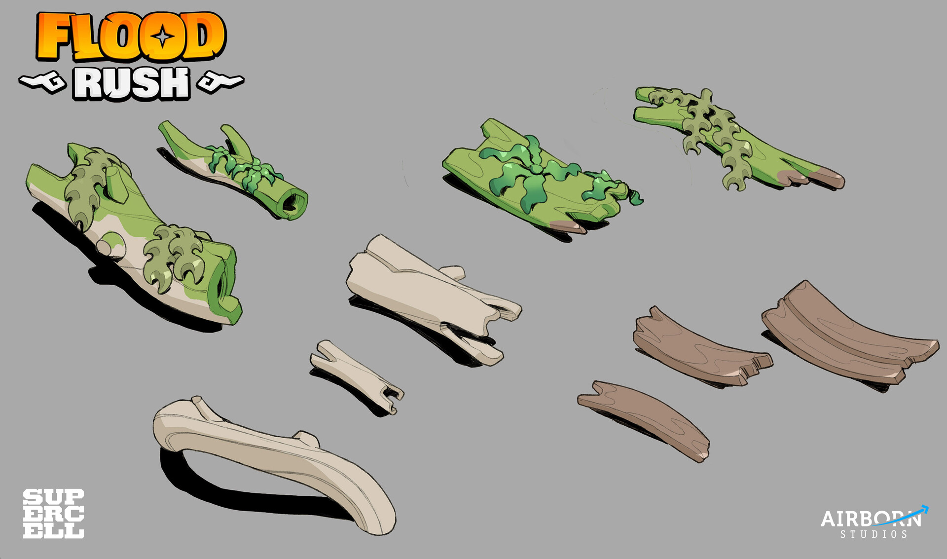 Airborn Studios - Floodrush - Clam Island Concepts