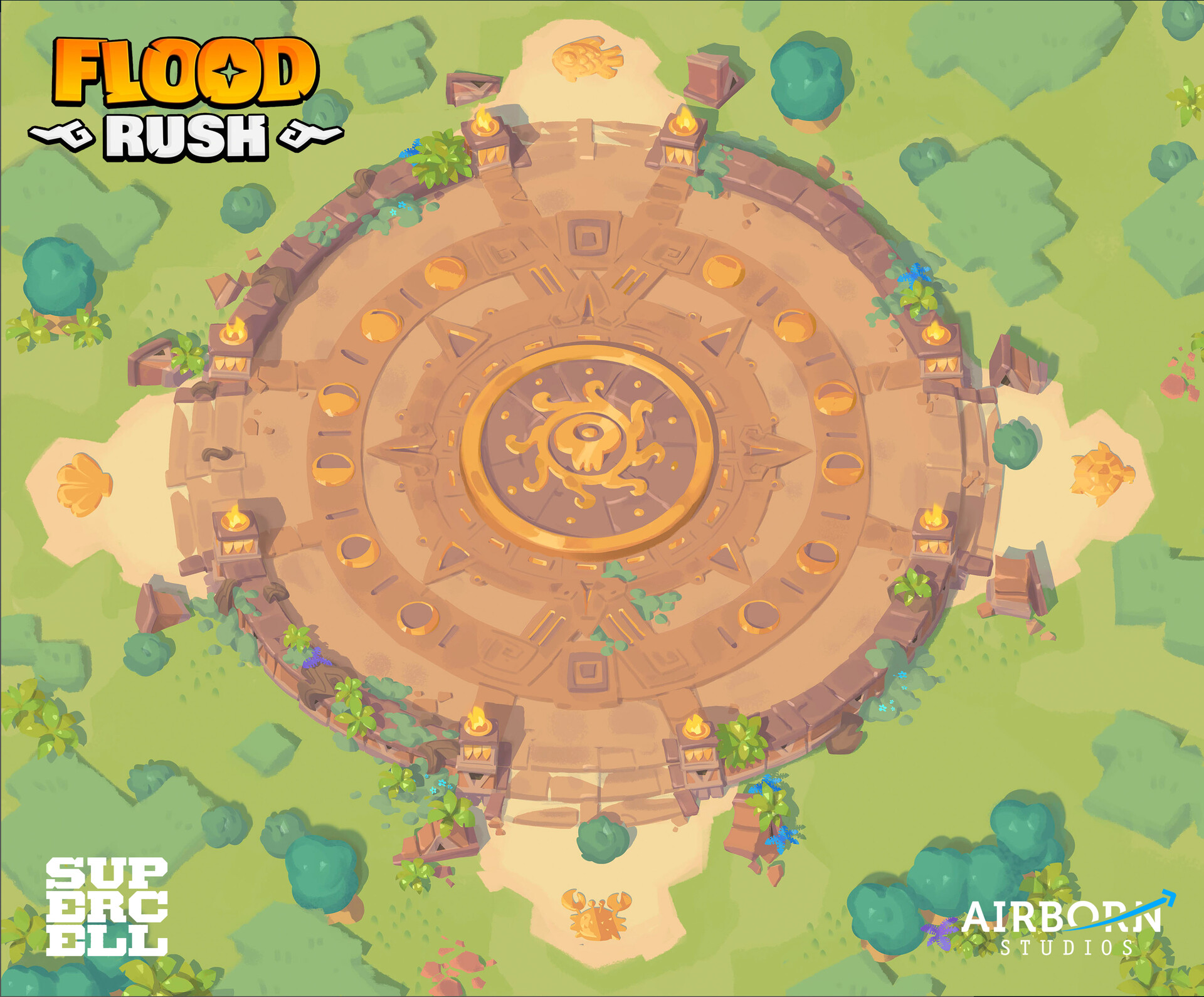 Airborn Studios - Floodrush - Clam Island Concepts