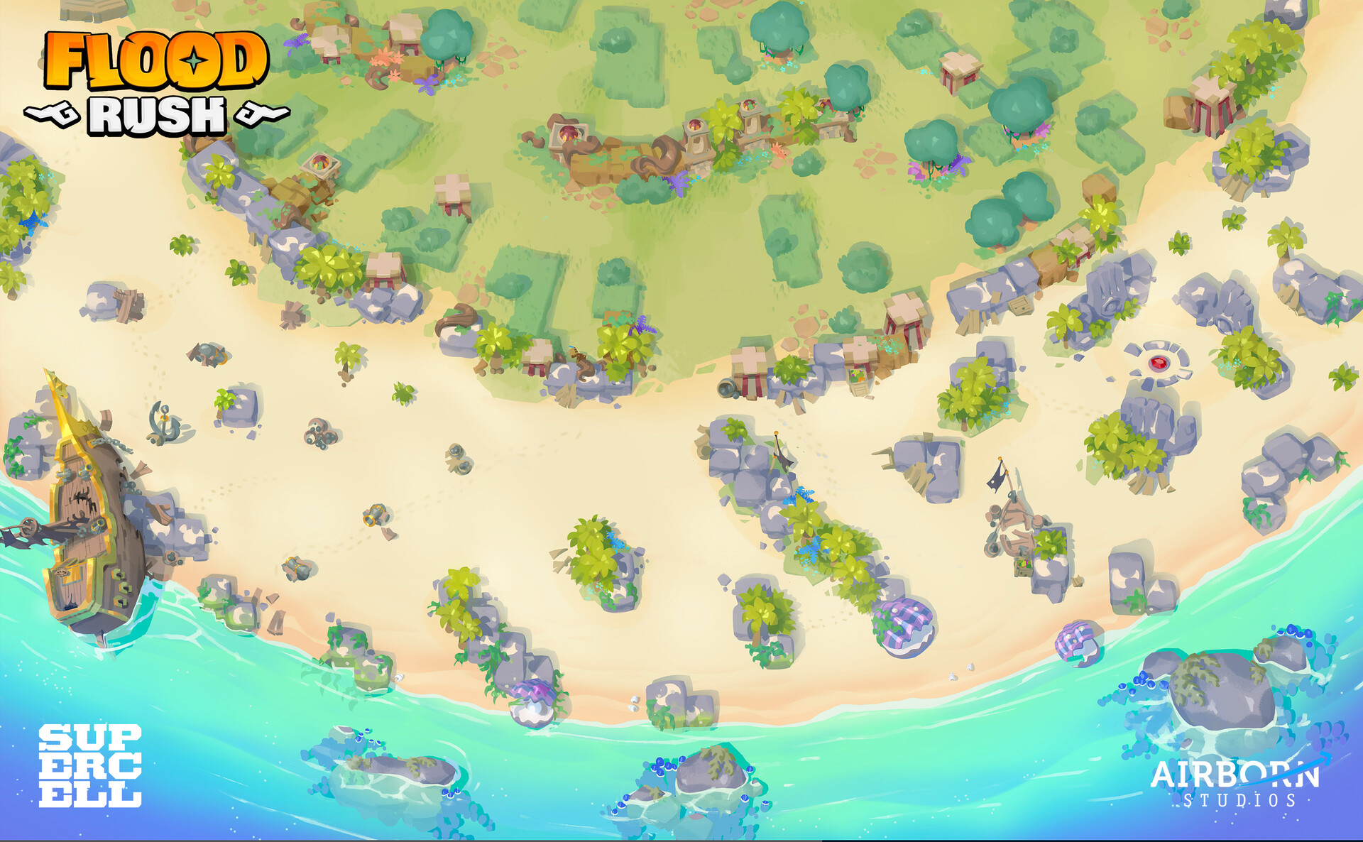 Airborn Studios - Floodrush - Clam Island Concepts