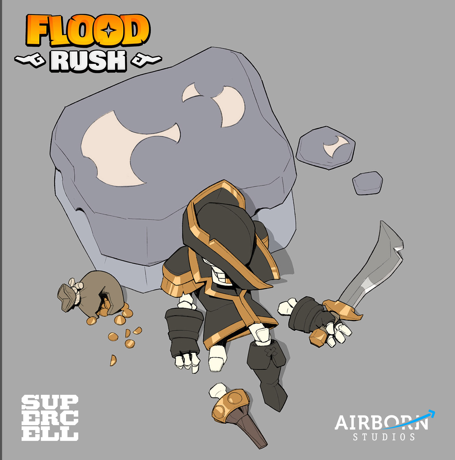 Airborn Studios - Floodrush - Clam Island Concepts