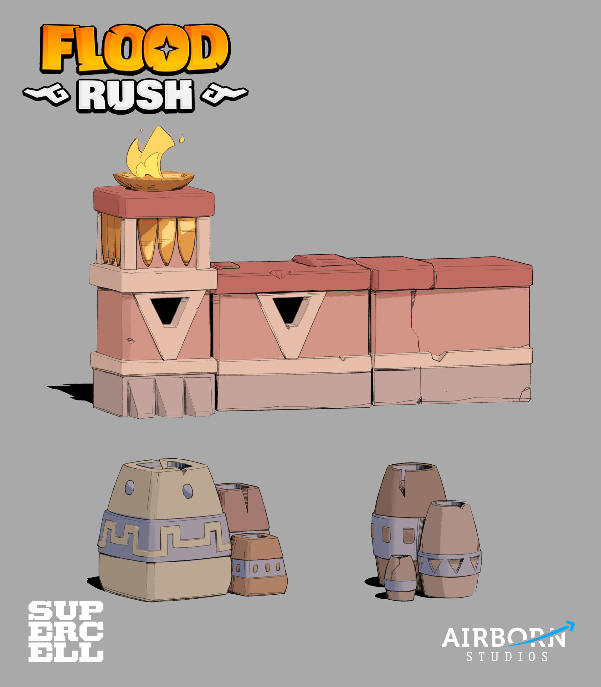 Airborn Studios - Floodrush - Clam Island Concepts