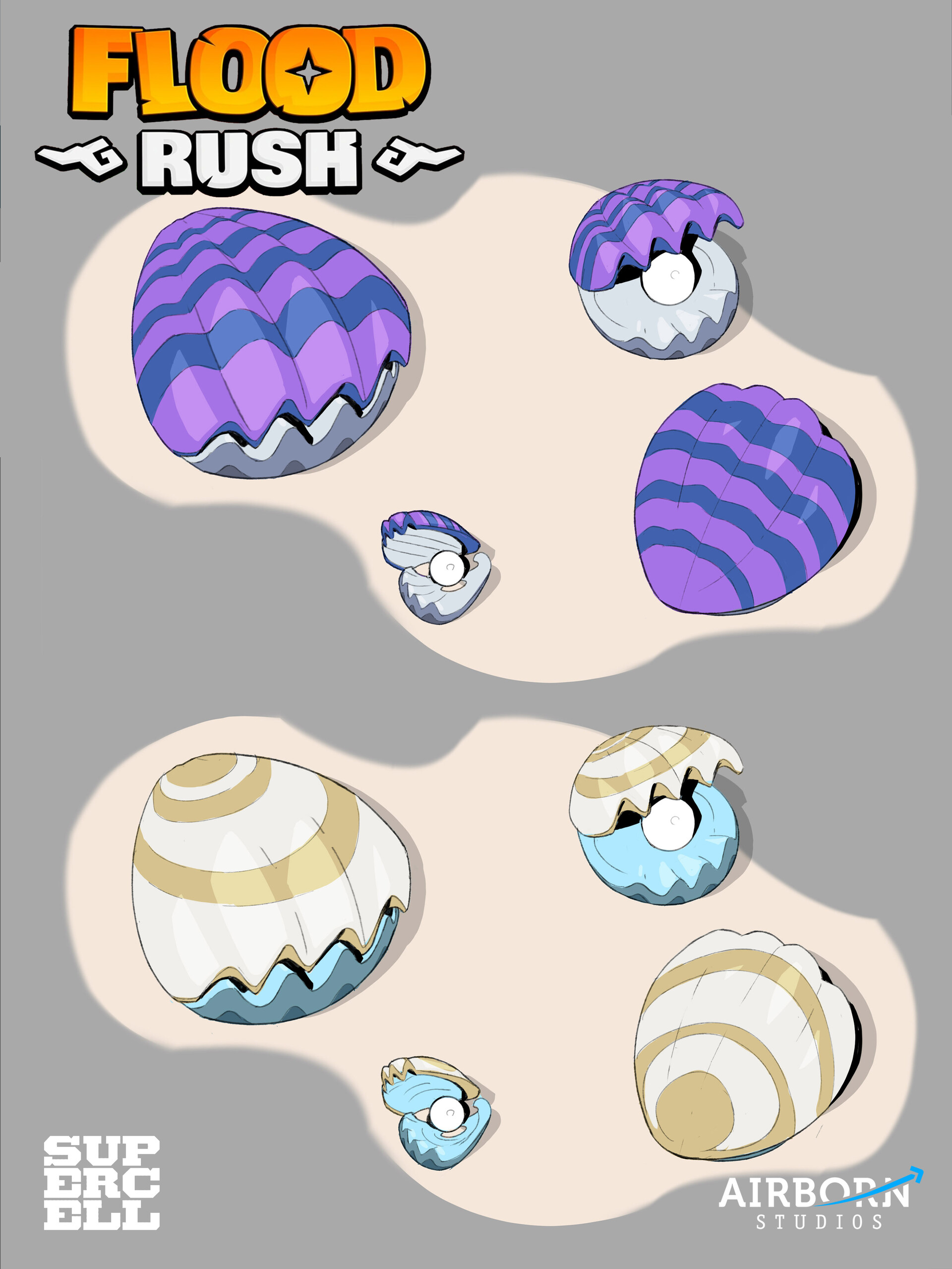 Airborn Studios - Floodrush - Clam Island Concepts