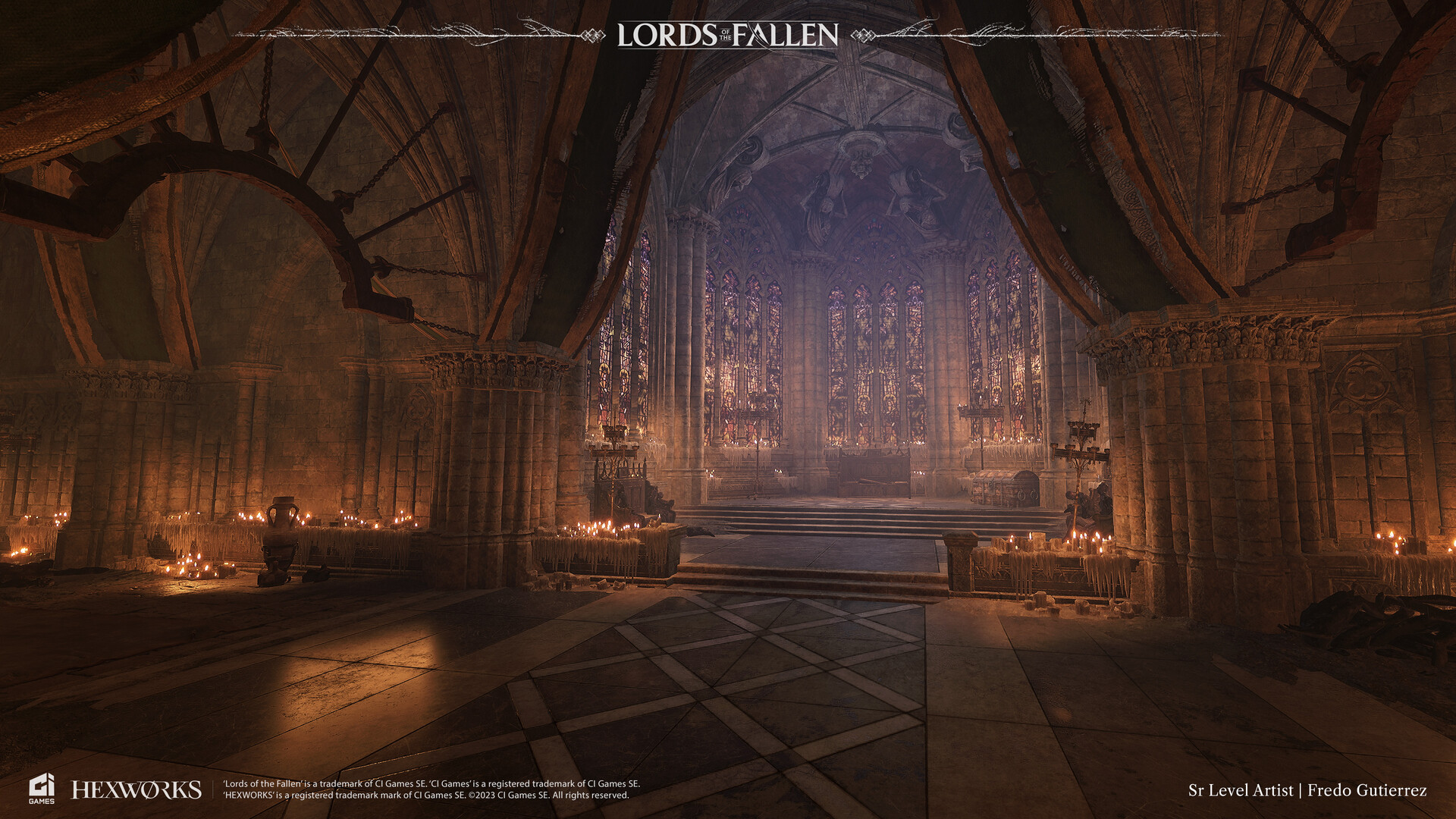 Fredo Gutierrez - Lords Of The Fallen - Queen´s Donjon Castle ( Main Hall )