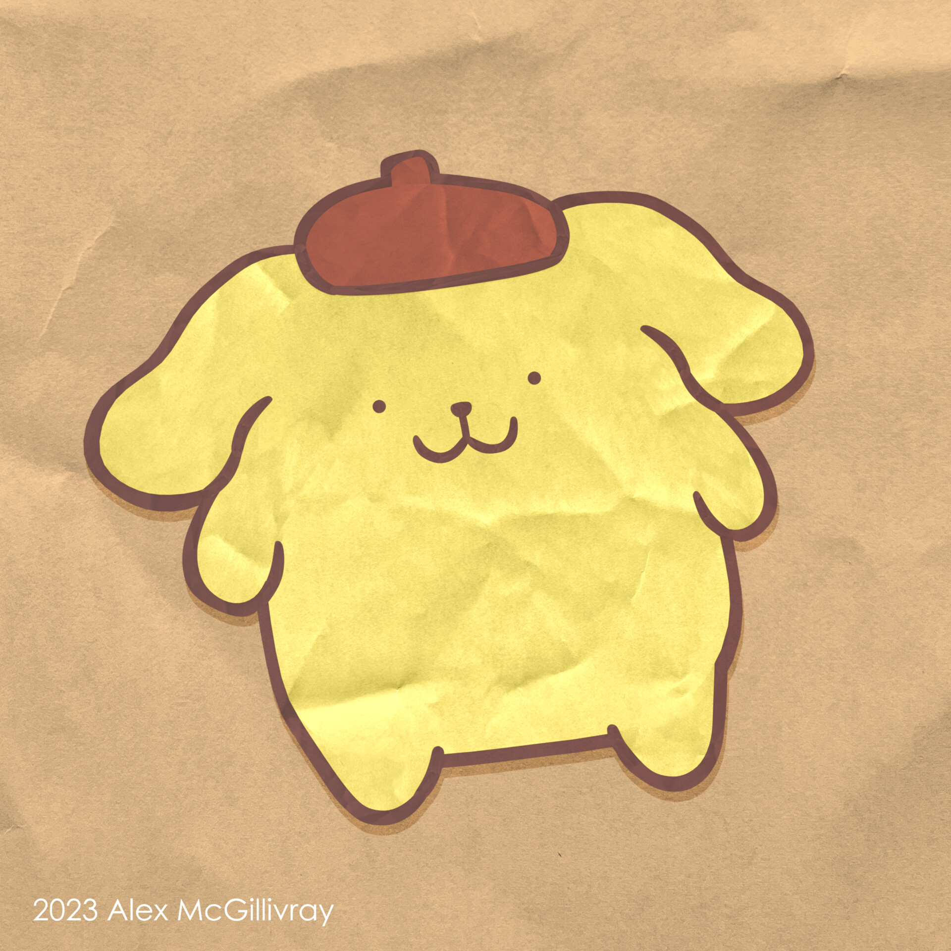 ArtStation - Pompompurin