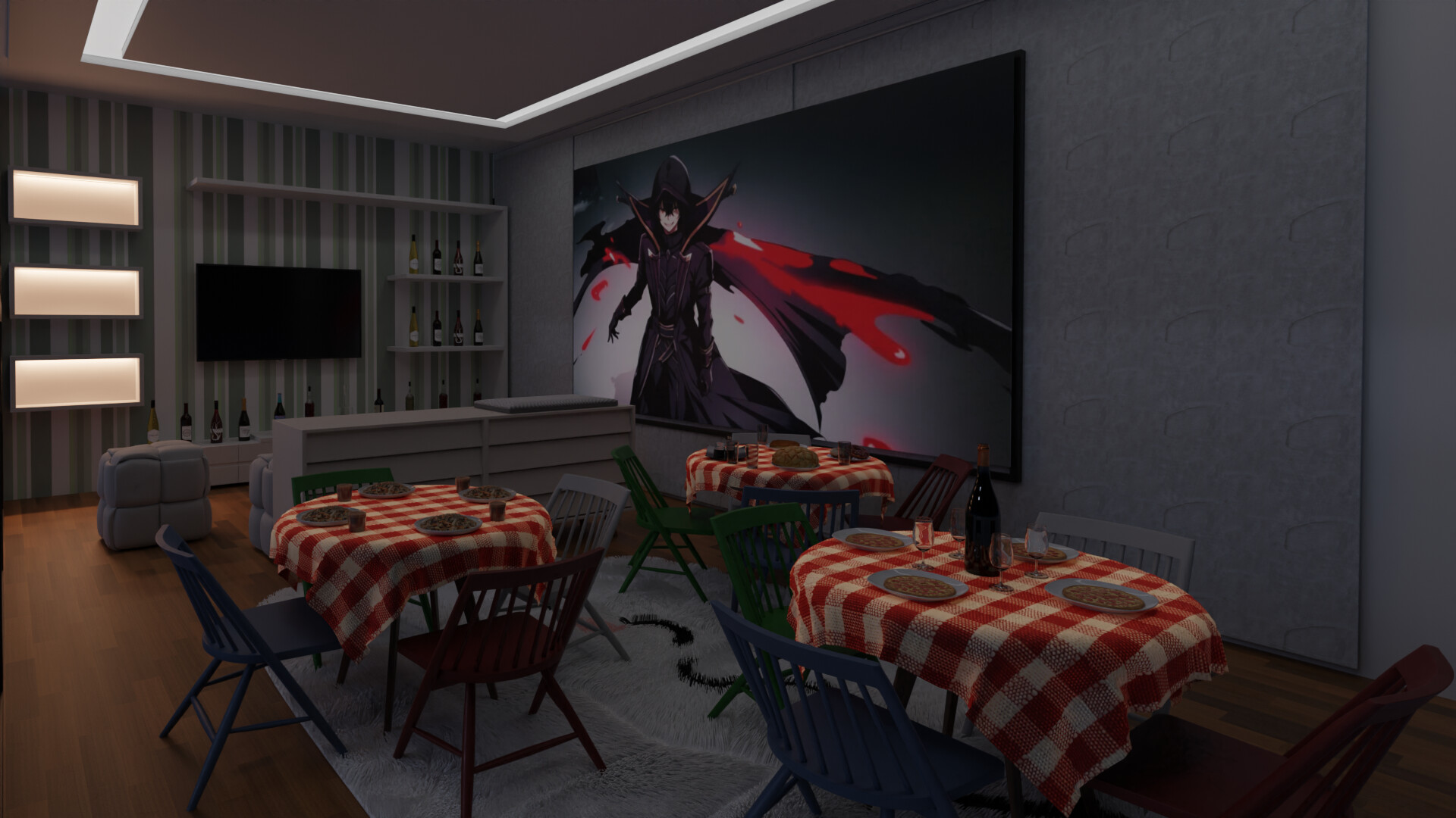 ArtStation - Day / Night Interior Design