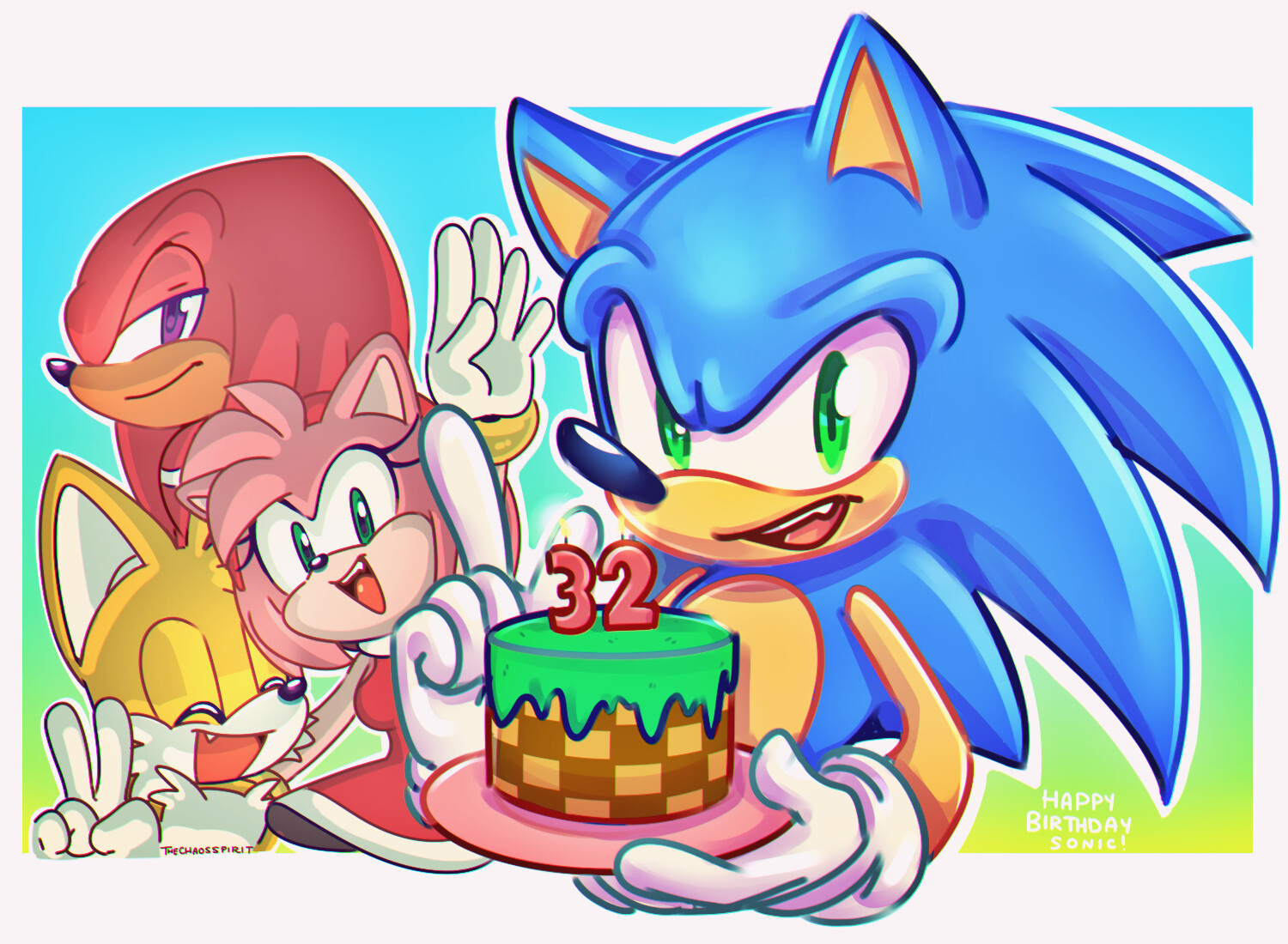 ArtStation - Sonic Anniversary