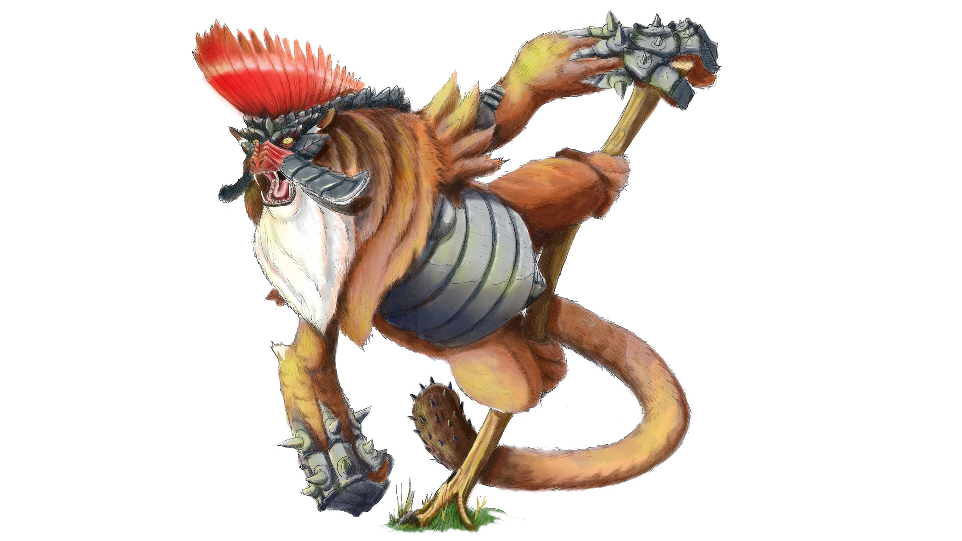 Piotr Olejniczak - Mei Kong - Punk Monkey Brawler Monster - Creature ...