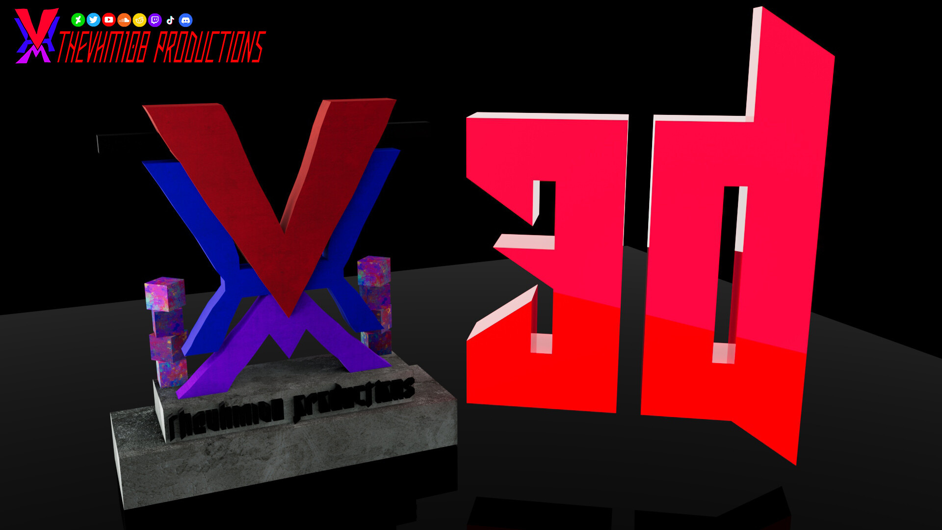 ArtStation - My 3D Logo