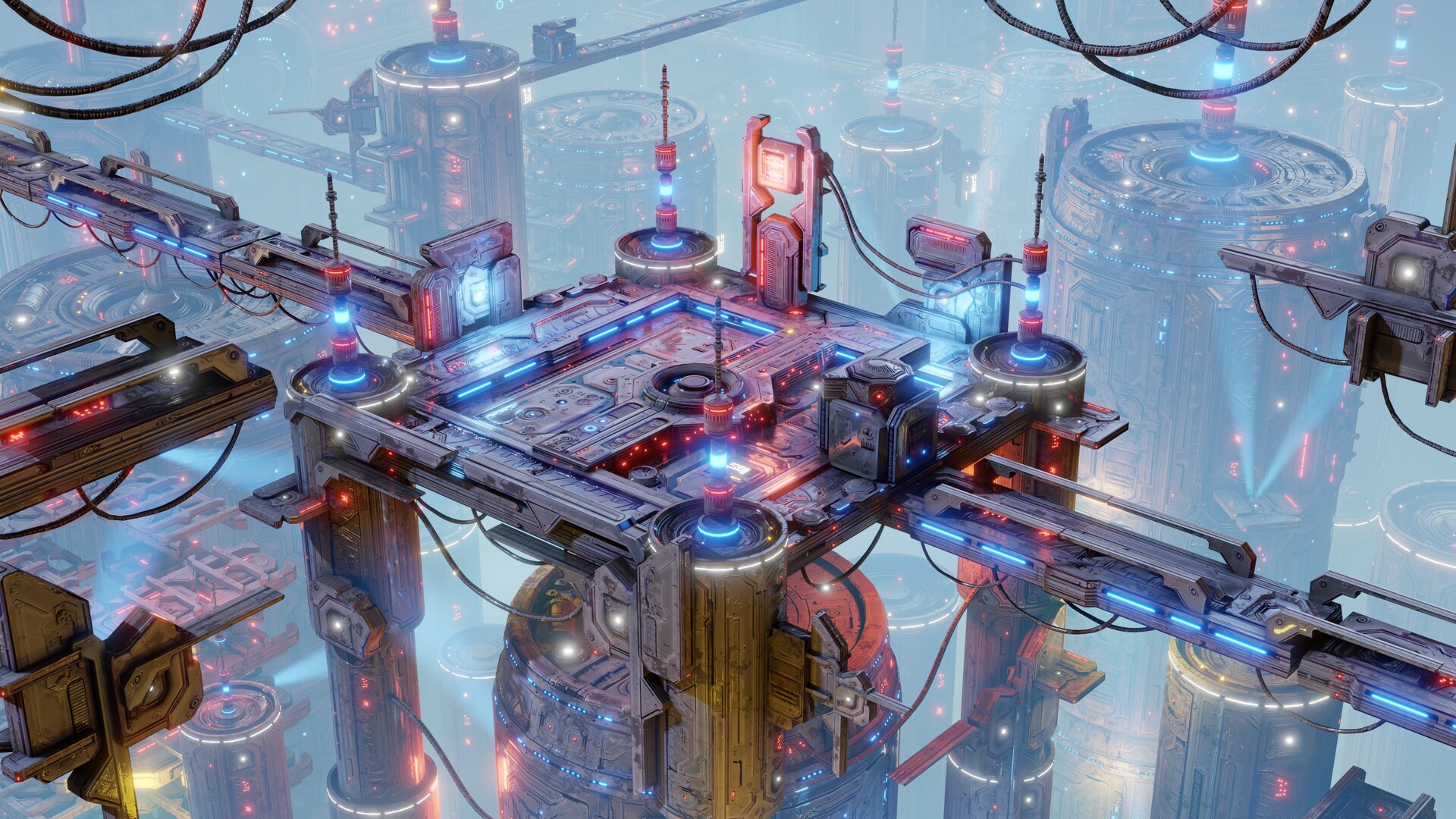 ArtStation - Low poly scifi environment