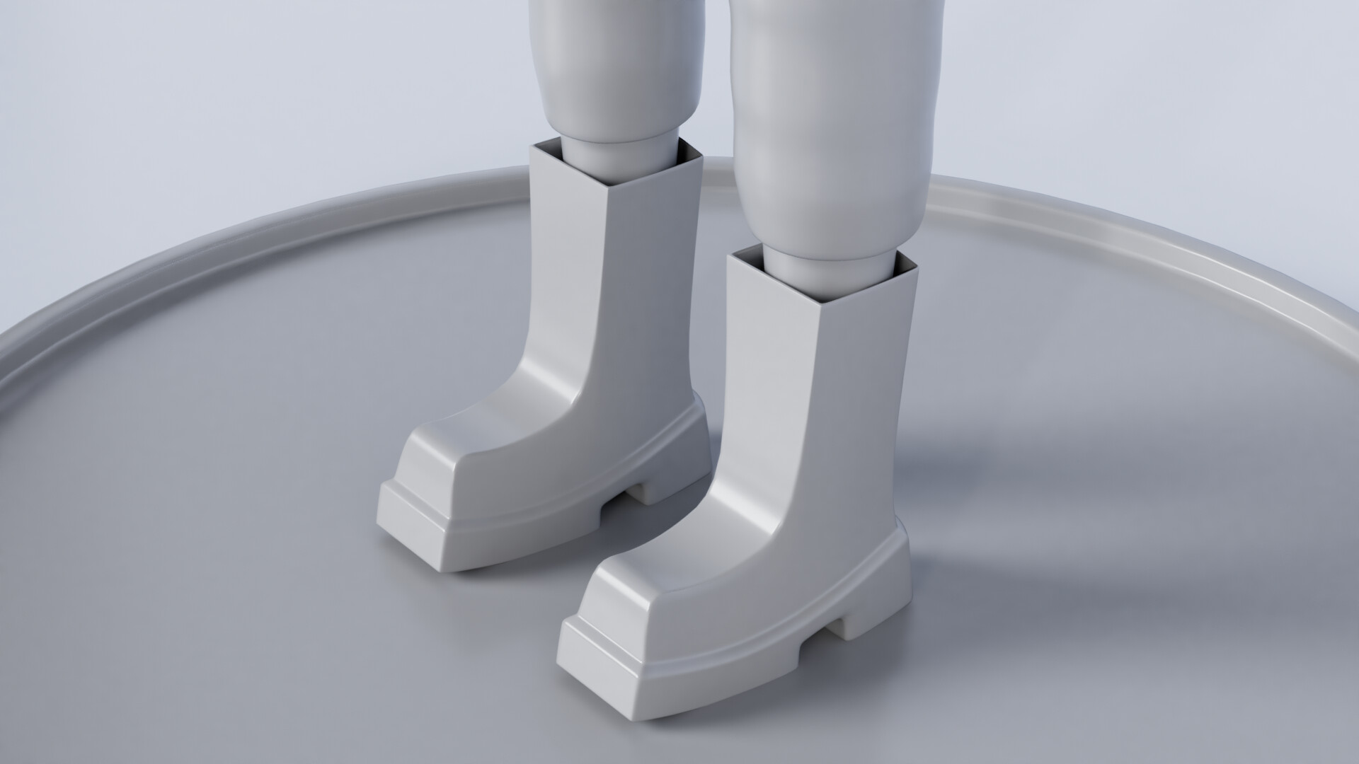 Emily Broad - Neon Character Model Untextured