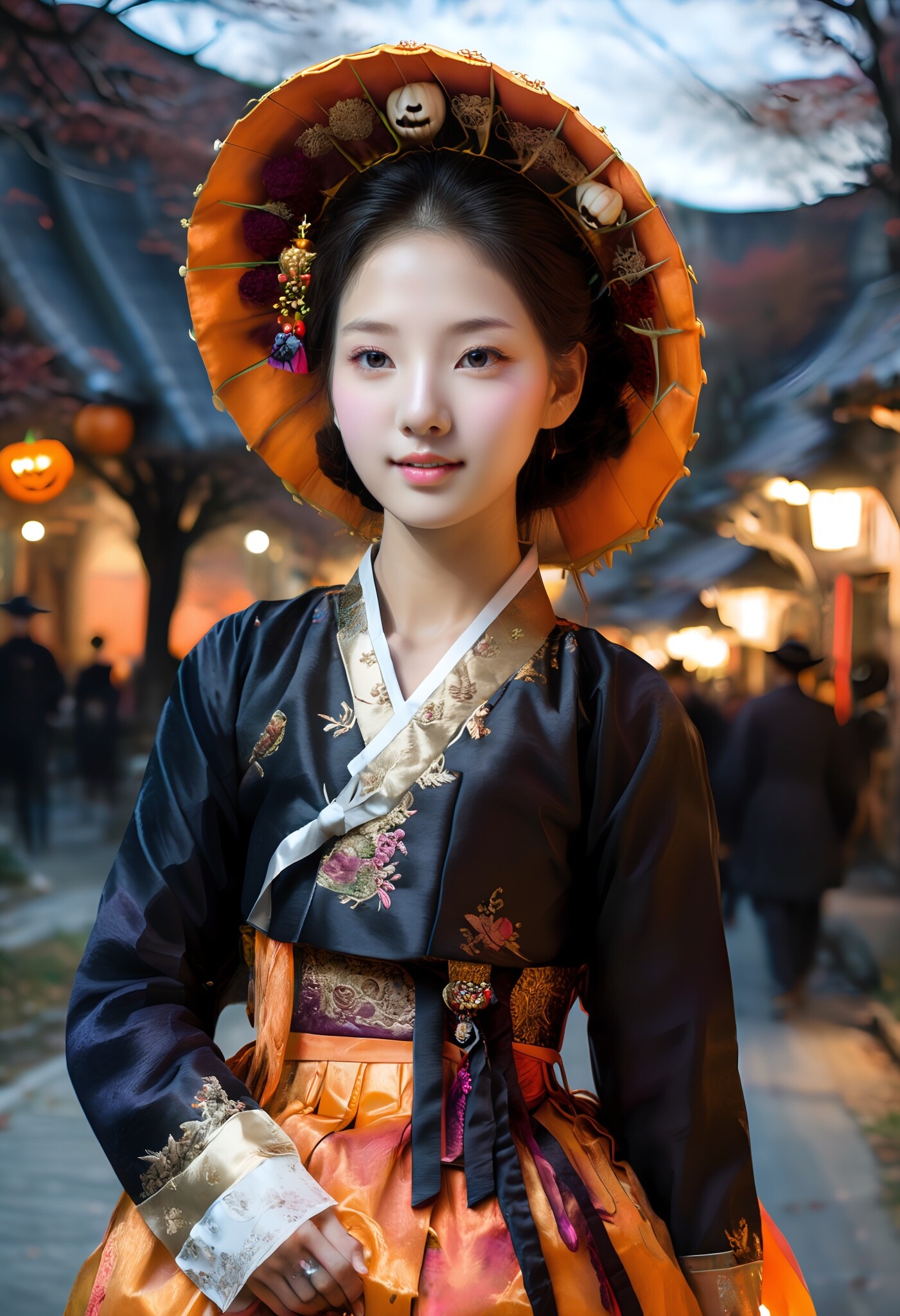 ArtStation - Halloween Hanbok