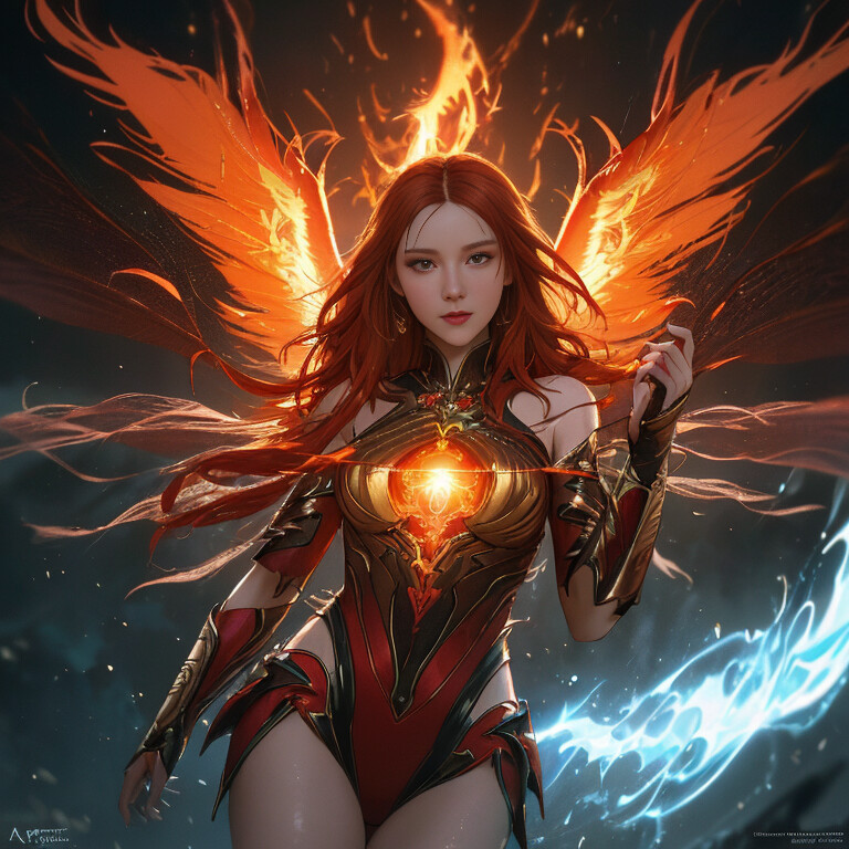 ArtStation - Ember, the Fire Sprite Fairy