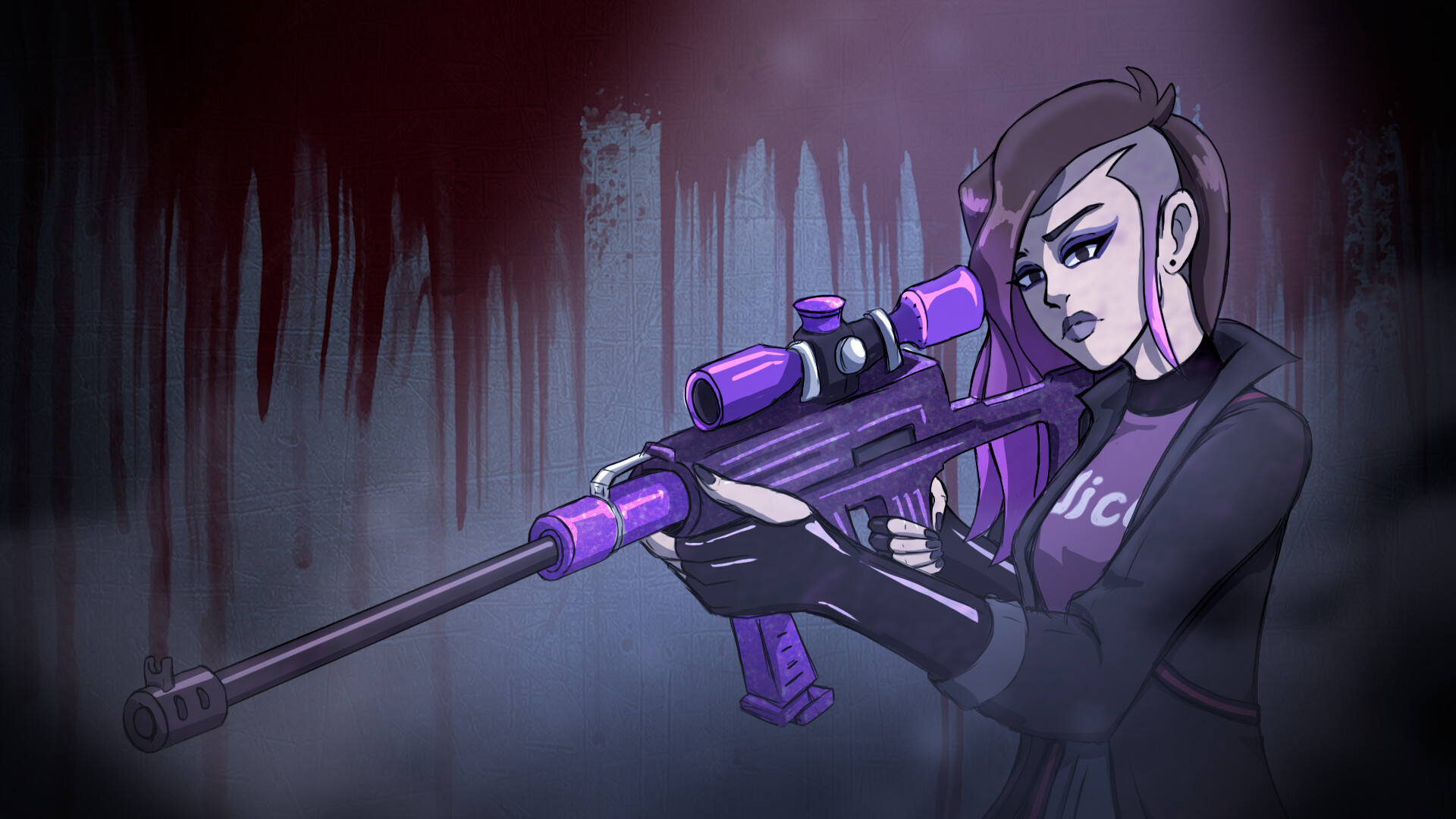 ArtStation - Shooter game - Killer Angel