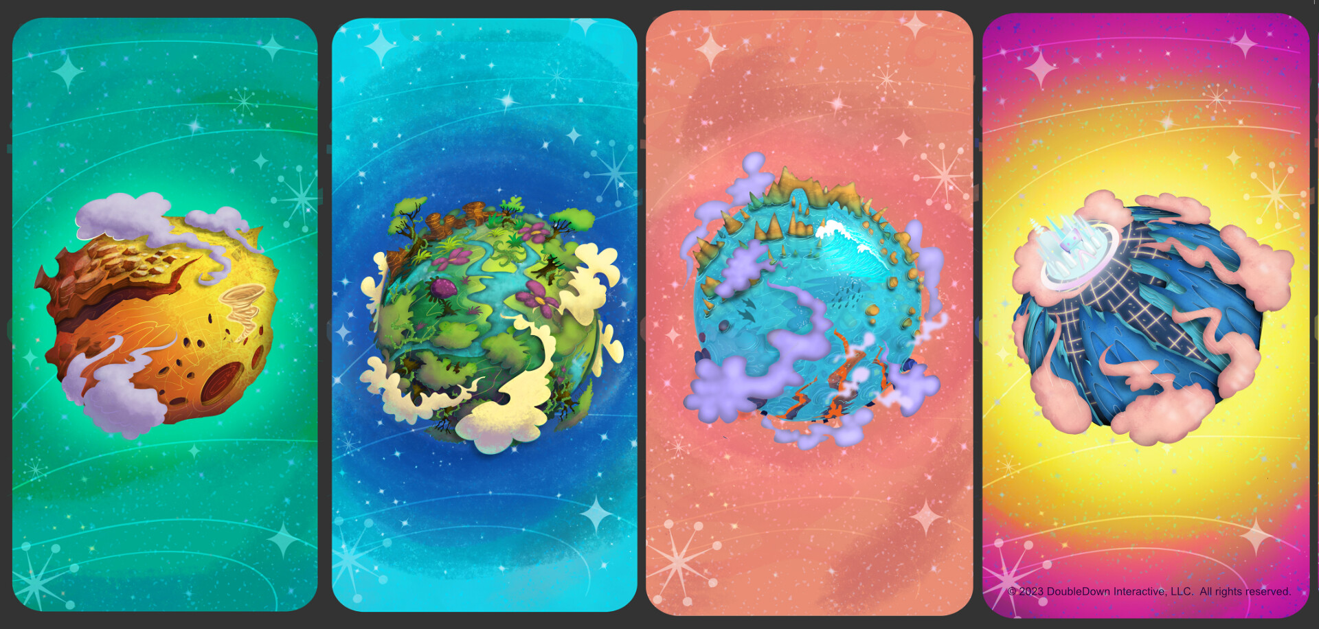 ArtStation - Planet Hero Icon Concepts
