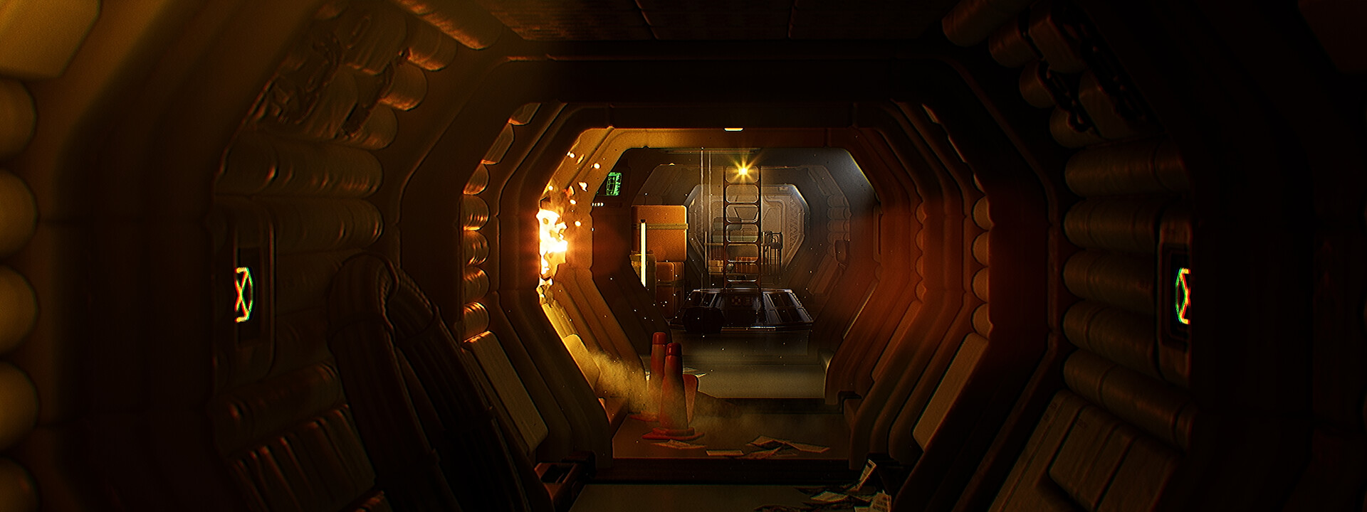 Mark Normington - Sevastopol Station - Alien Isolation Fan Art