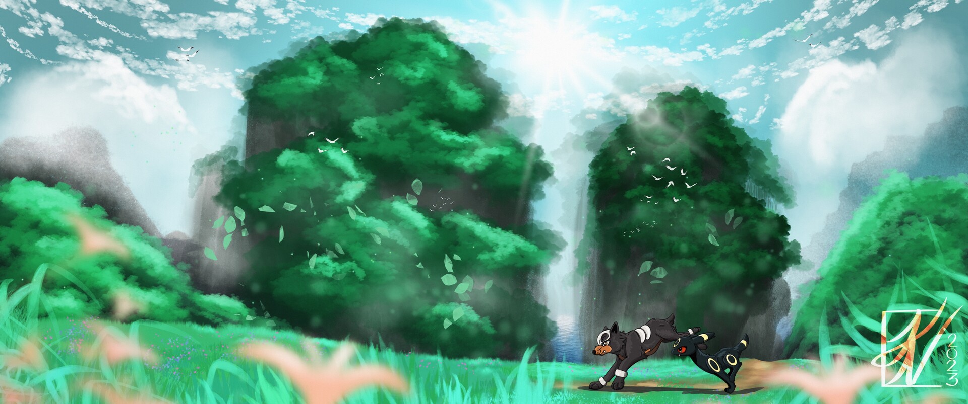 ArtStation - Pokemon Environmental Design