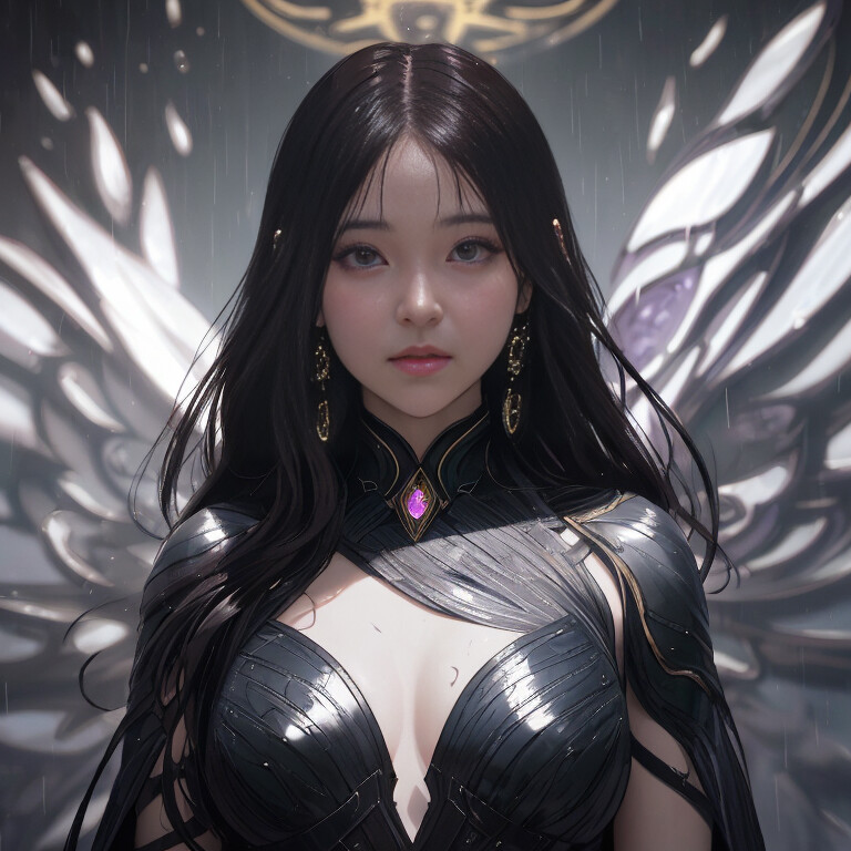 ArtStation - Eclipse, the Shadow Sorceress Fairy