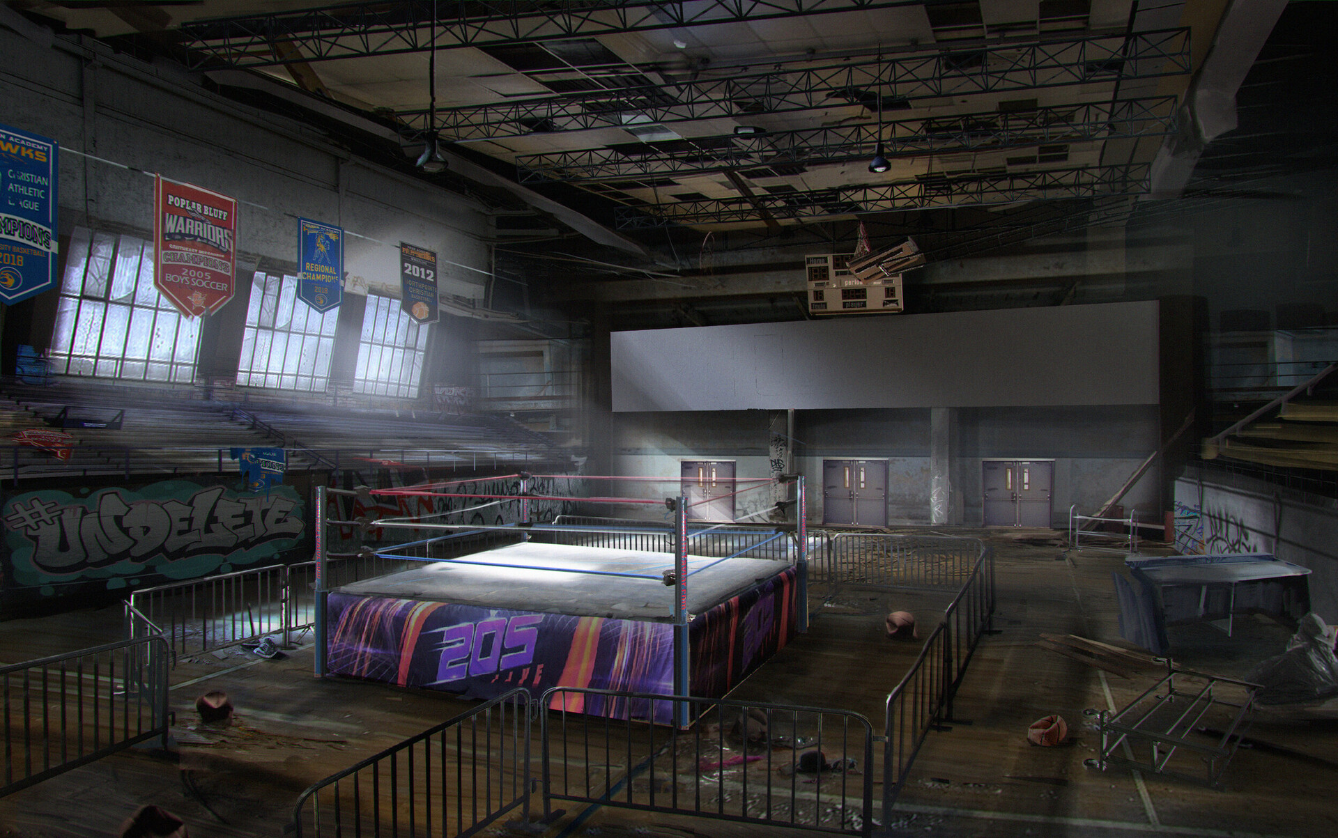 ArtStation - HighSchool RunDown