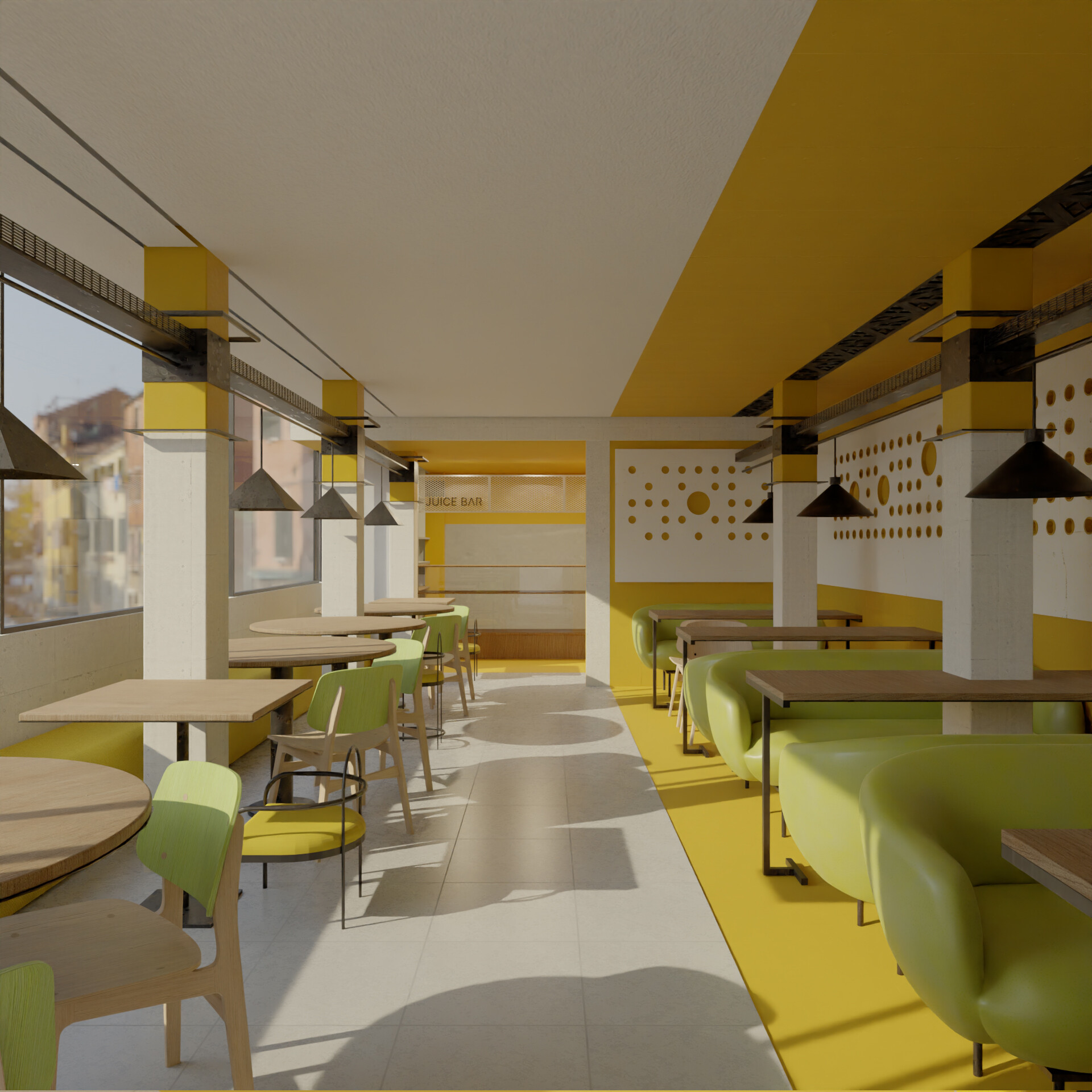 ArtStation - Restaurant Interior