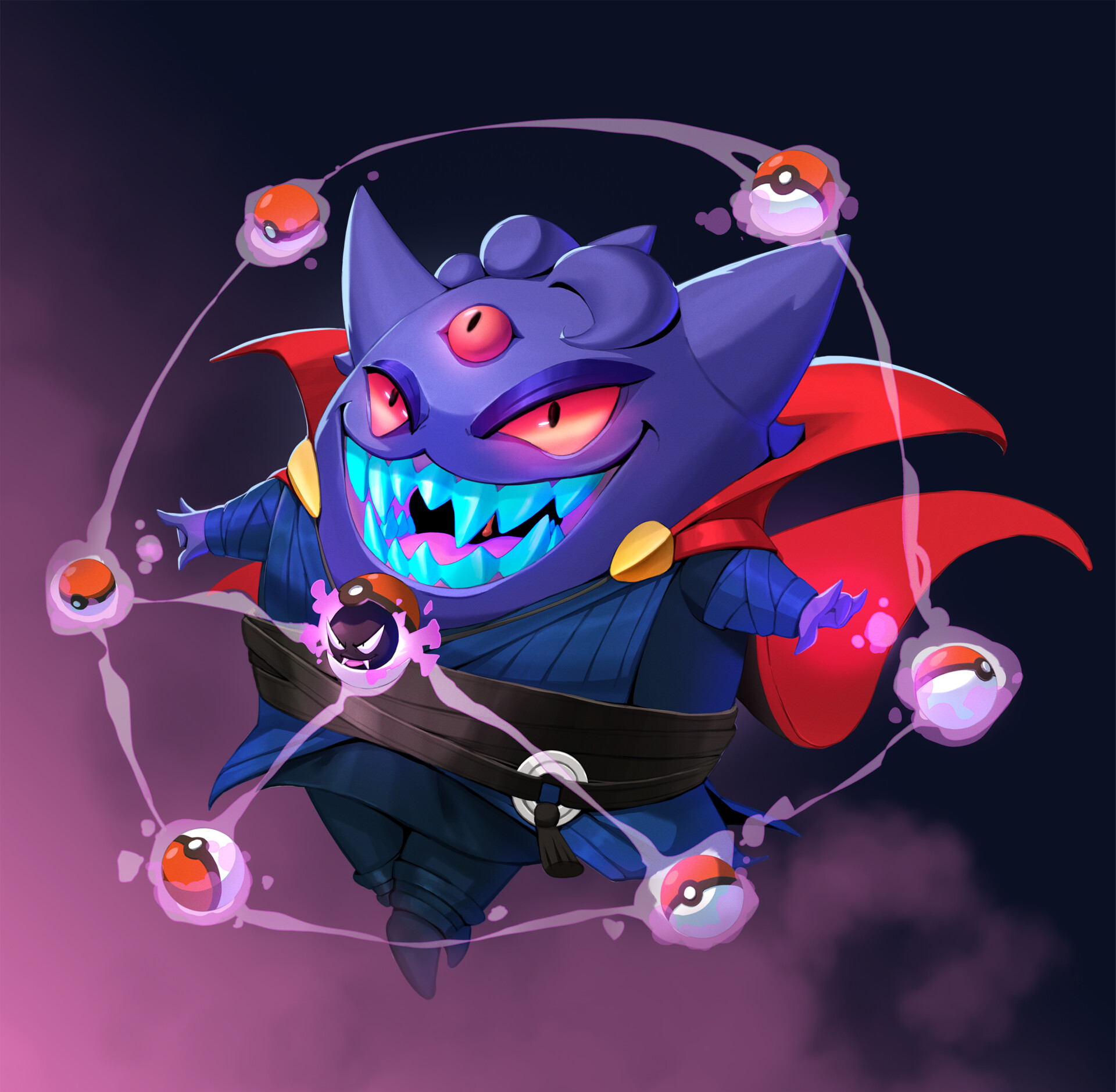 ArtStation - Supreme Gengar