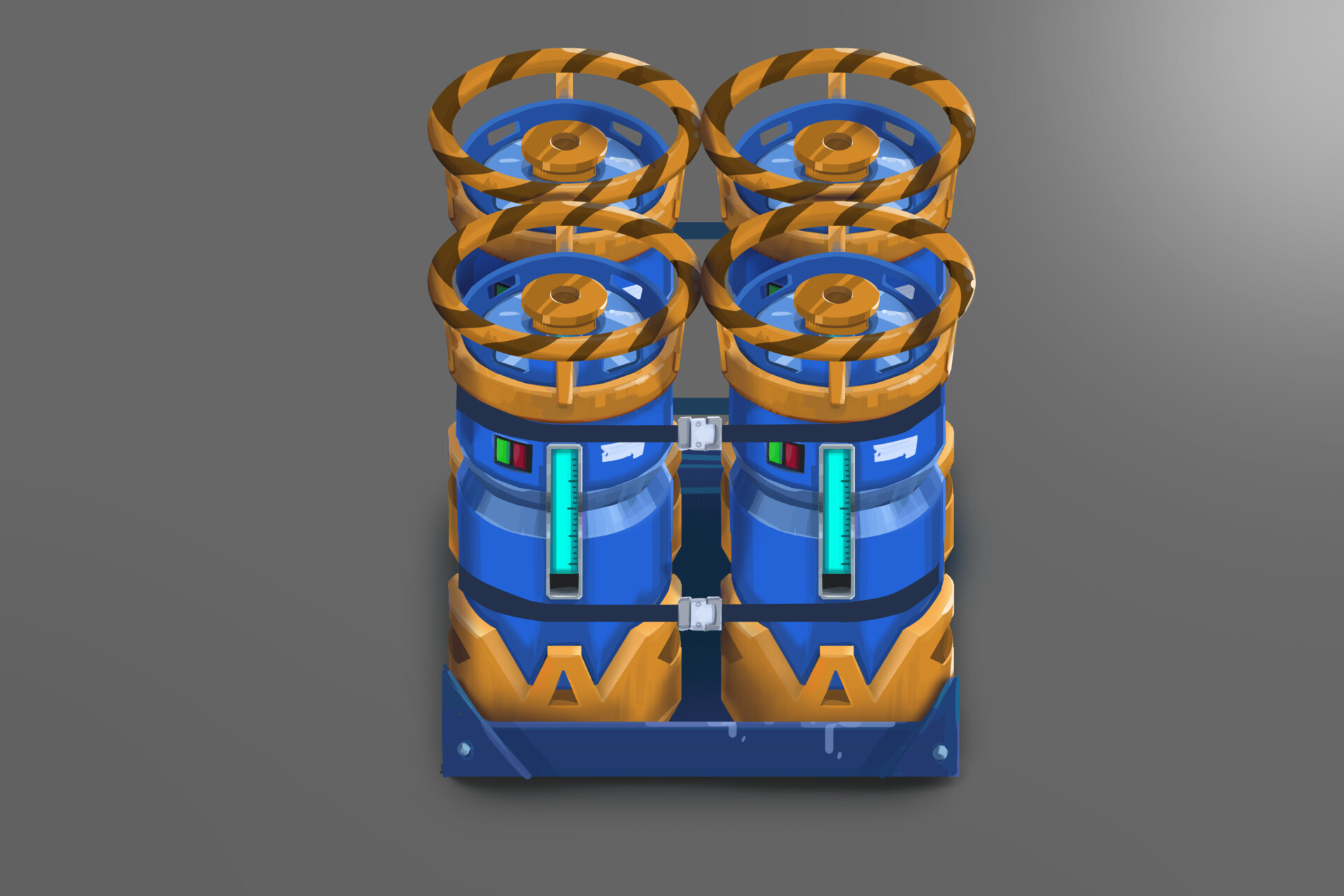 ArtStation - game item barrel