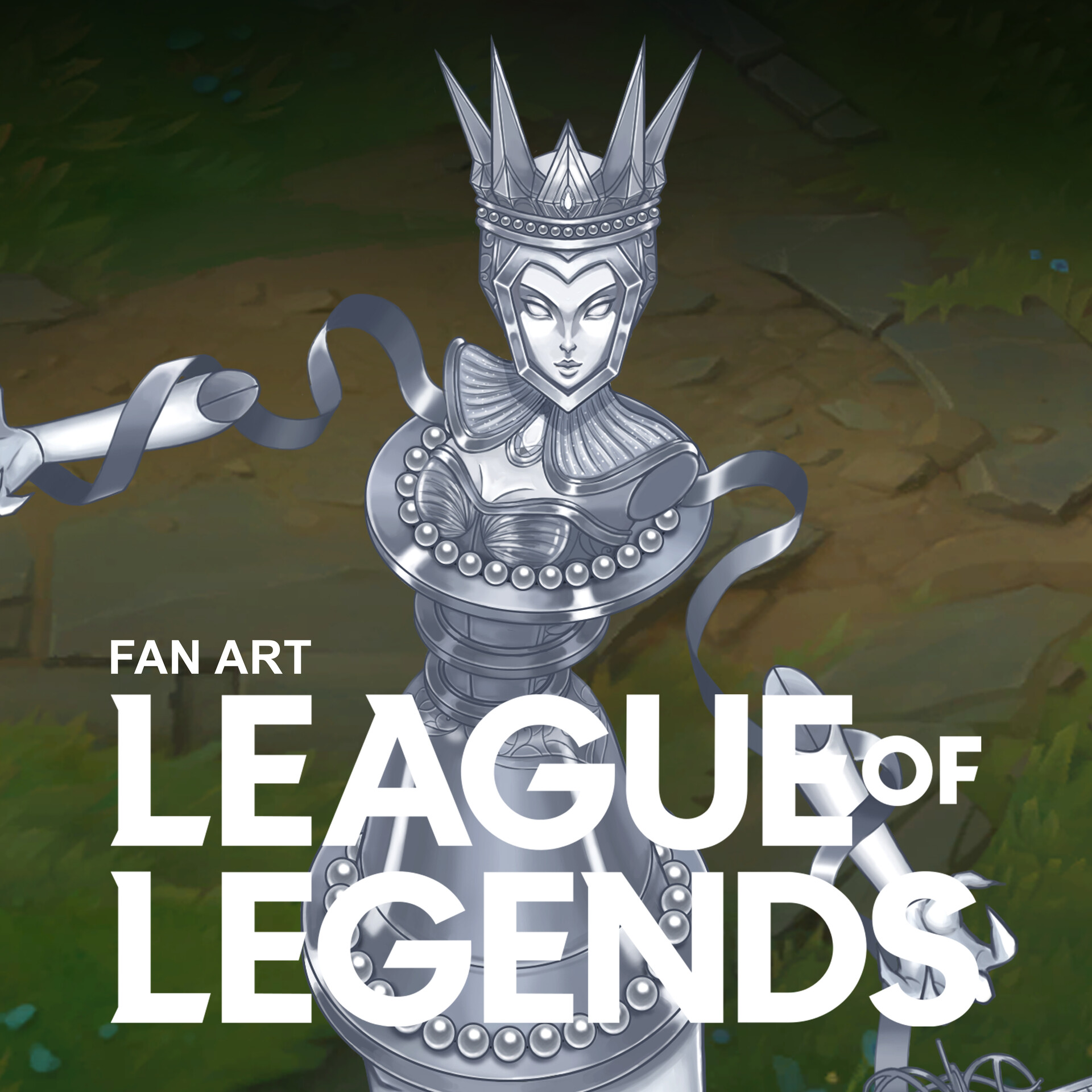 ArtStation - Chess Queen Zyra ( Fan concept)