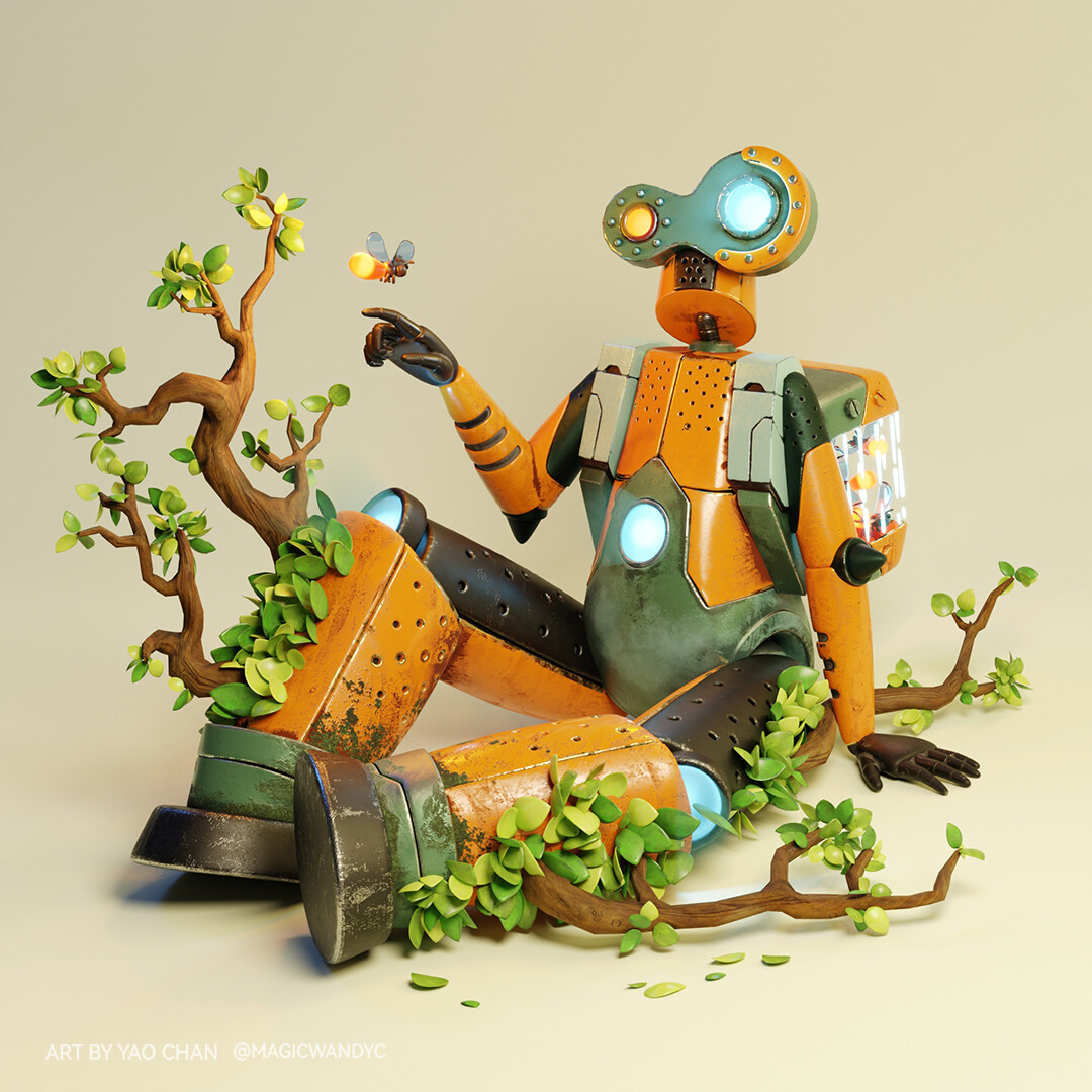 ArtStation - Lamplighter-Neo Tokyo: Exponential Reality (Challenge)