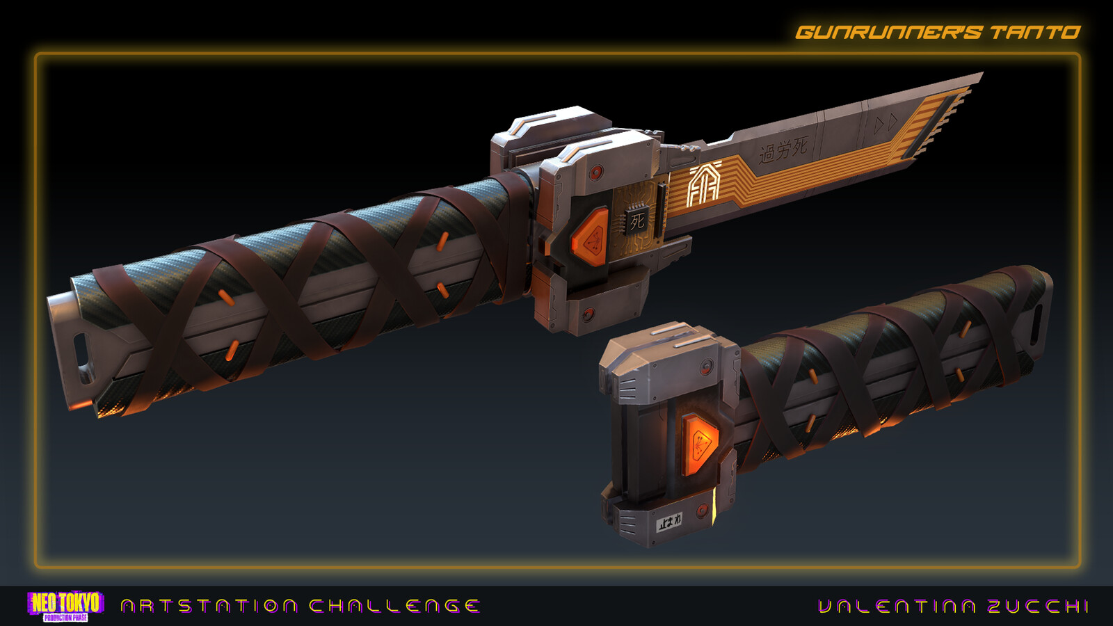 Valentina Zucchi - NEOTOKYO - Gunrunner's Tanto