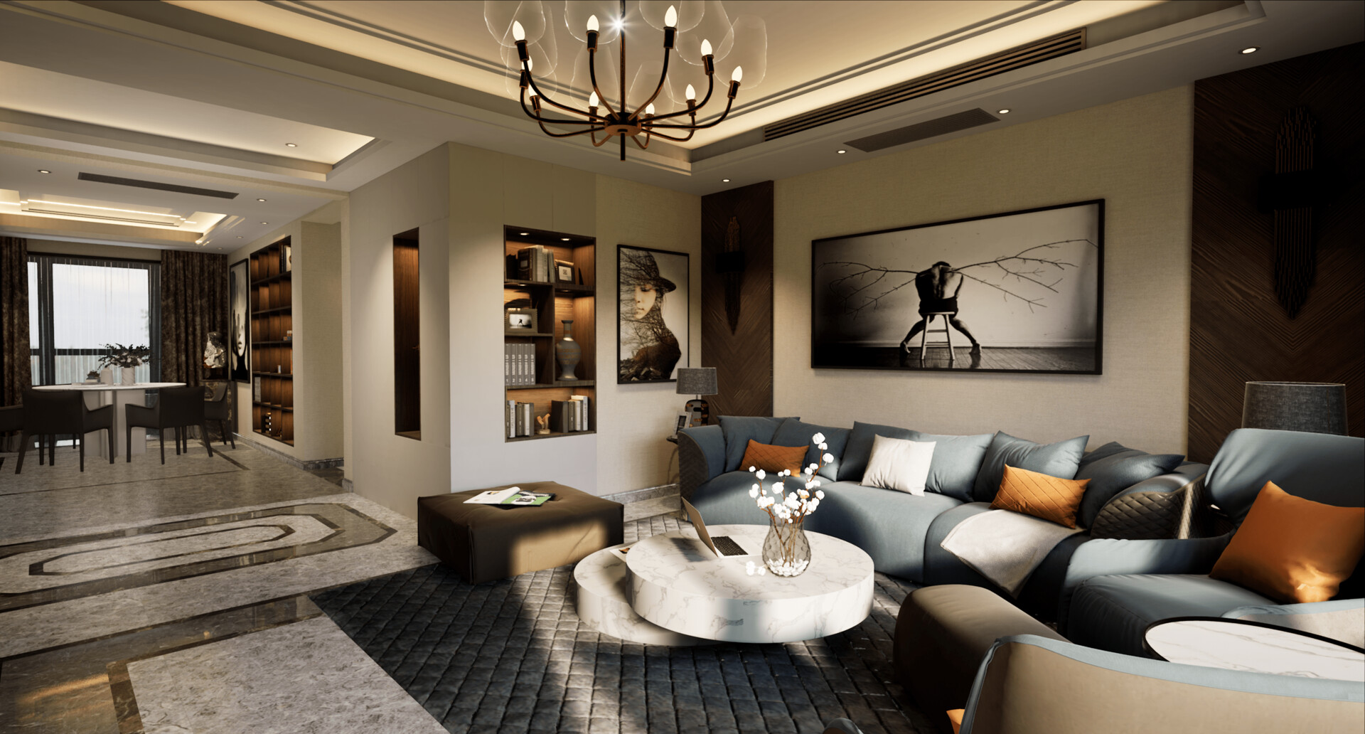 ArtStation - Interior Living Room I Unreal Engine 5