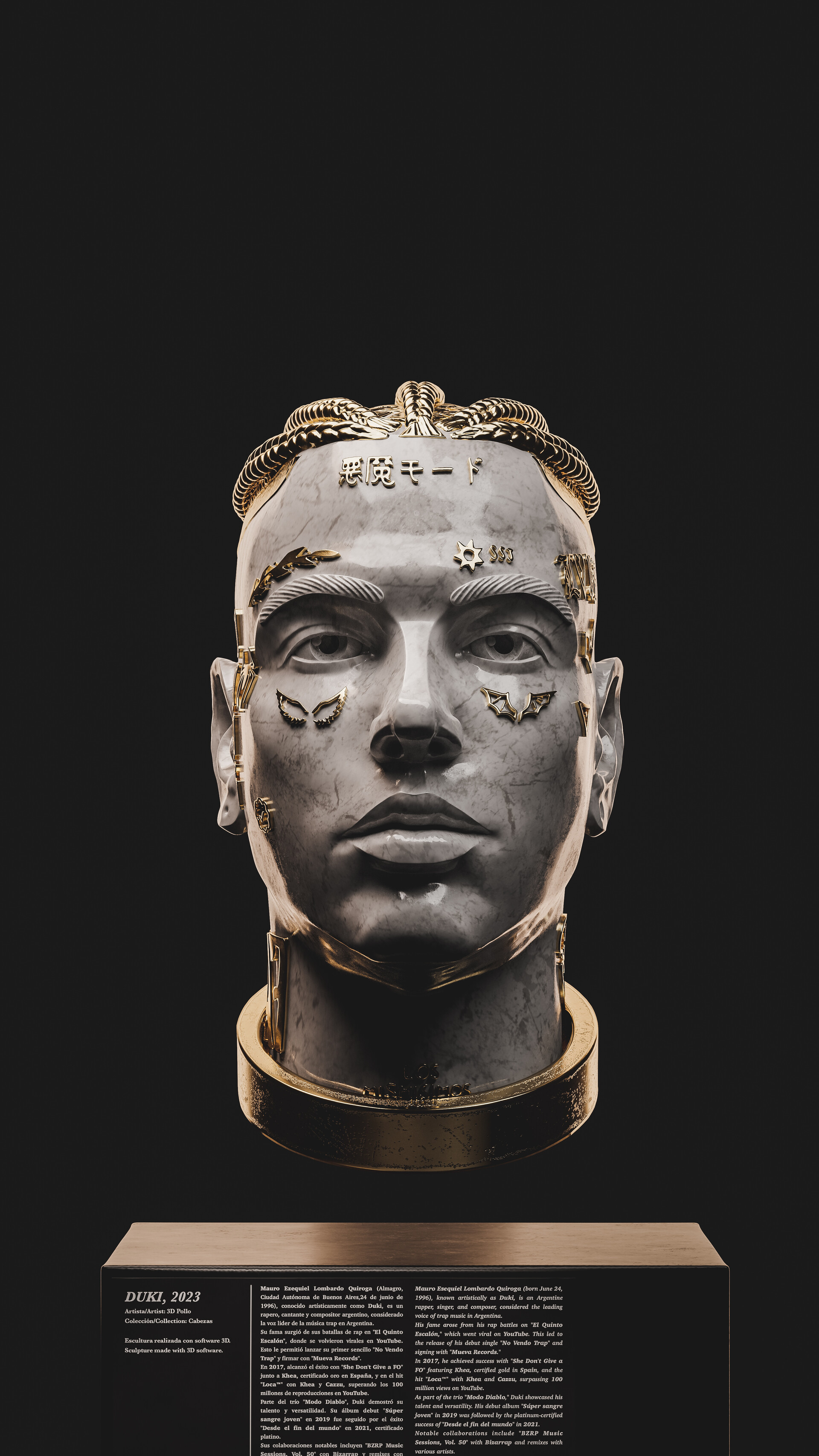 ArtStation - 🔥 DUKI CON TRENZAS 🔥