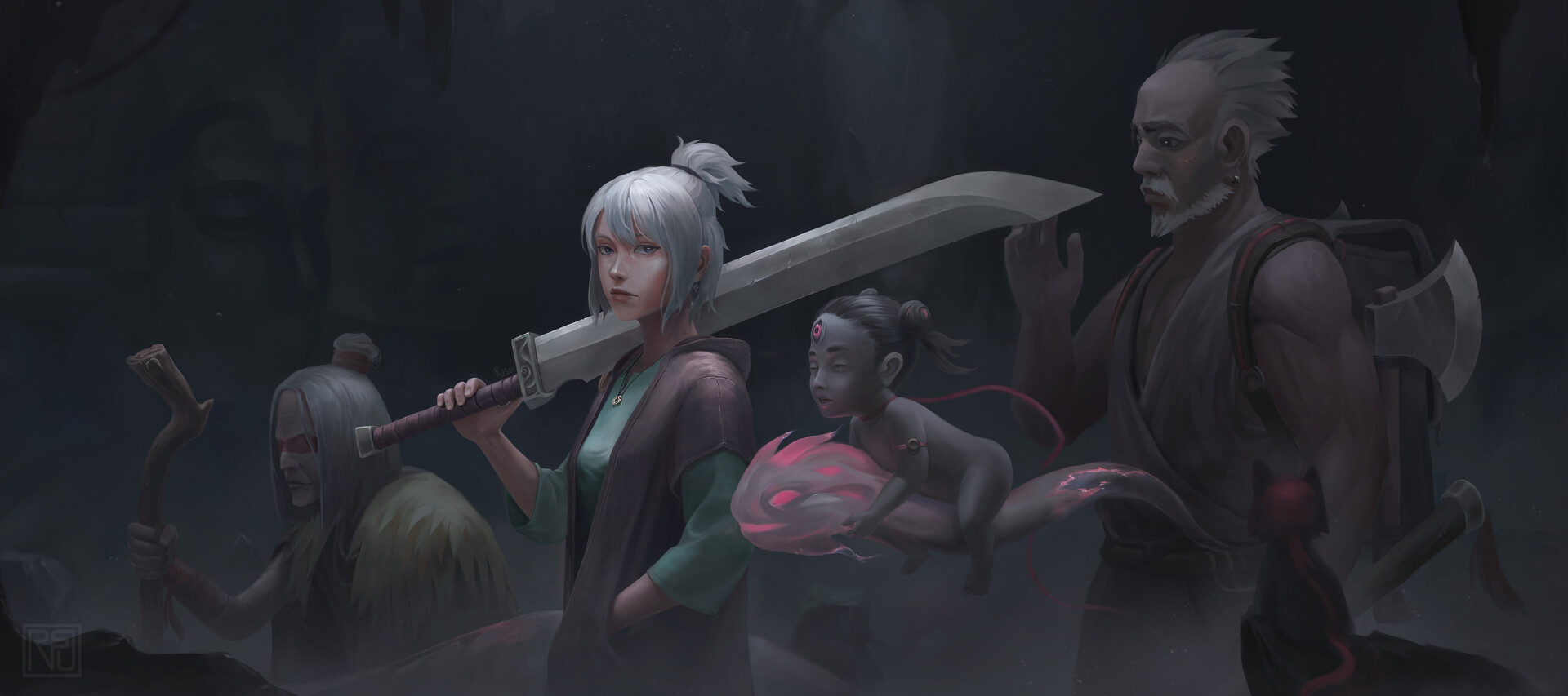 ArtStation - cave exploration